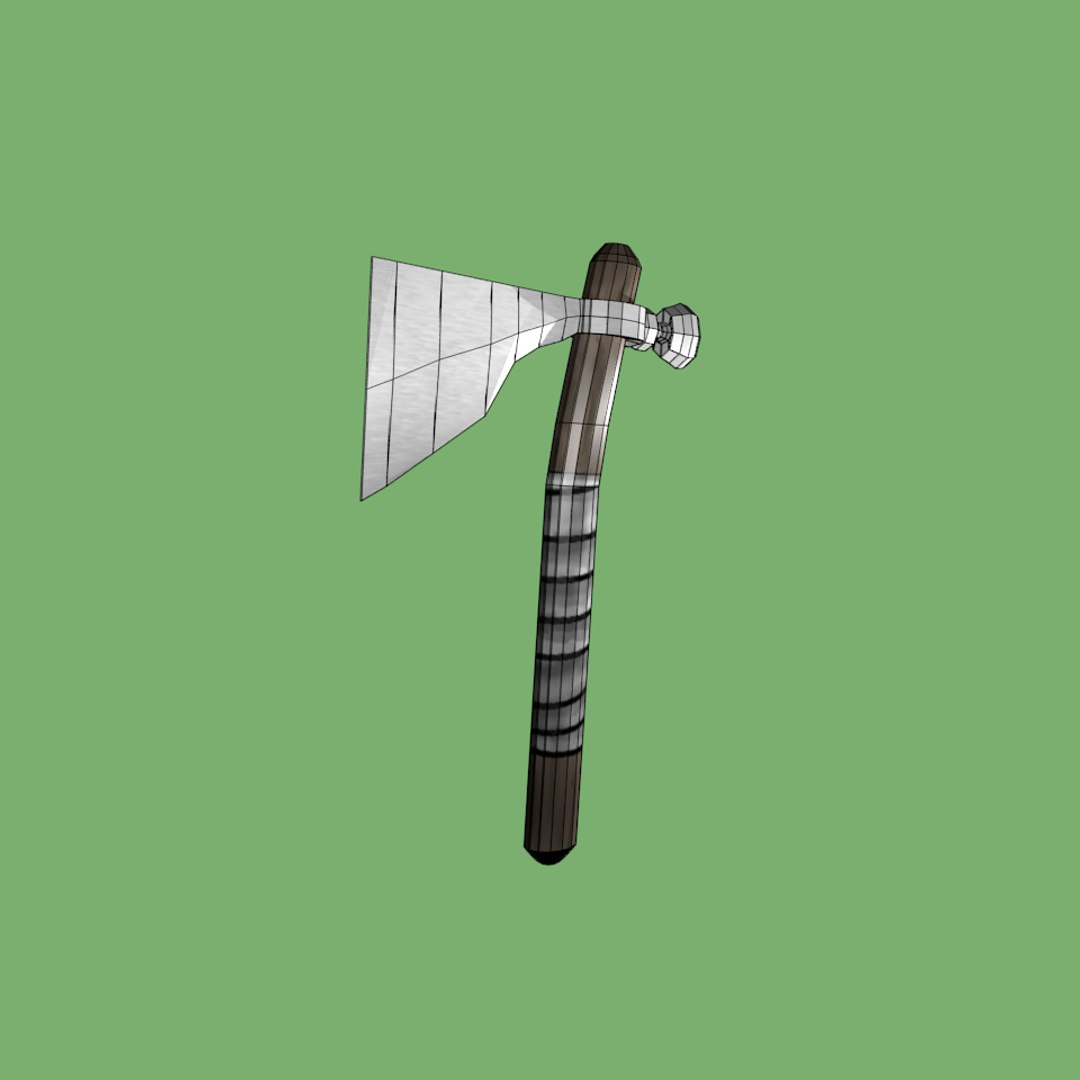 Indian Weapon Tomahawk 3ds