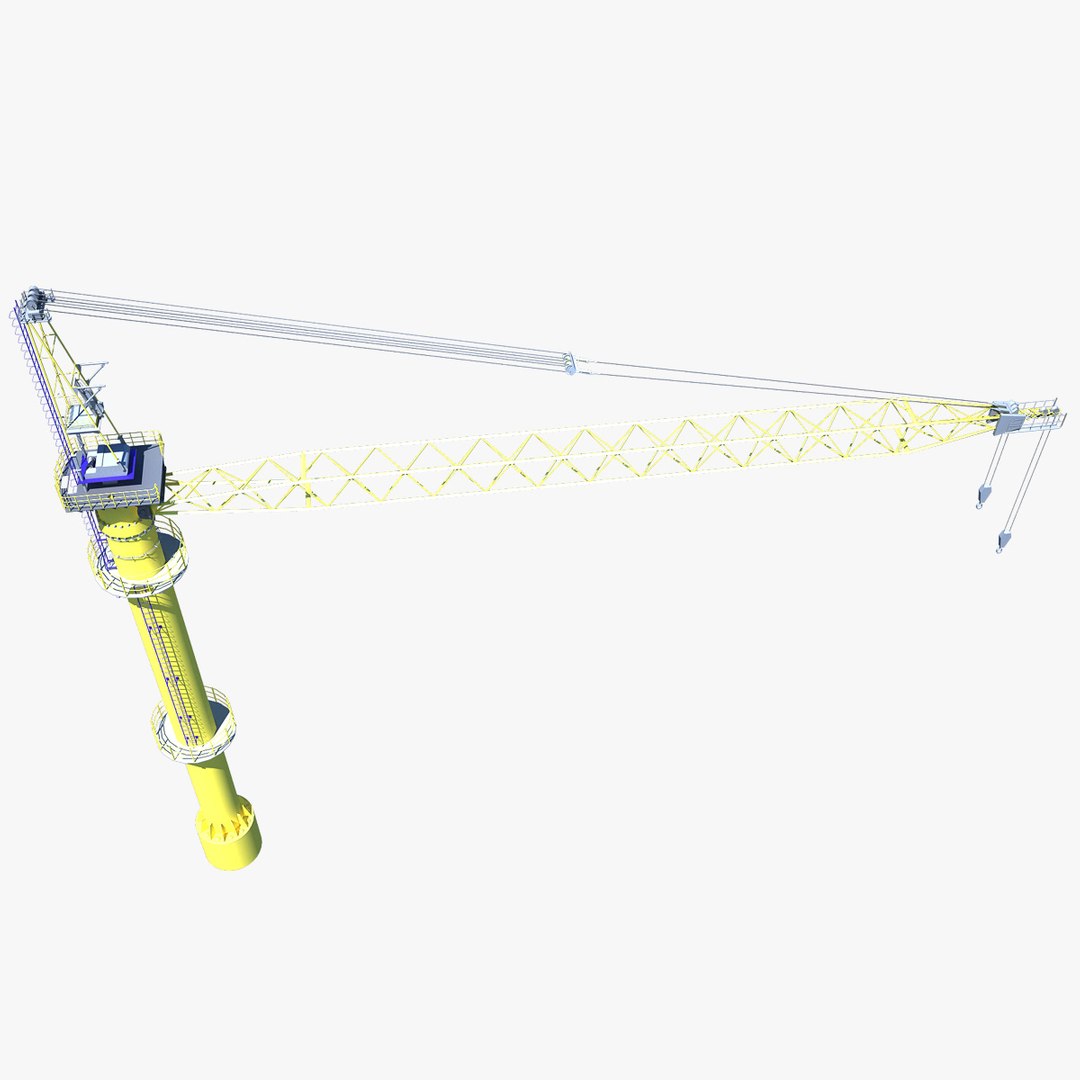 3D Crane 01 - TurboSquid 2008505