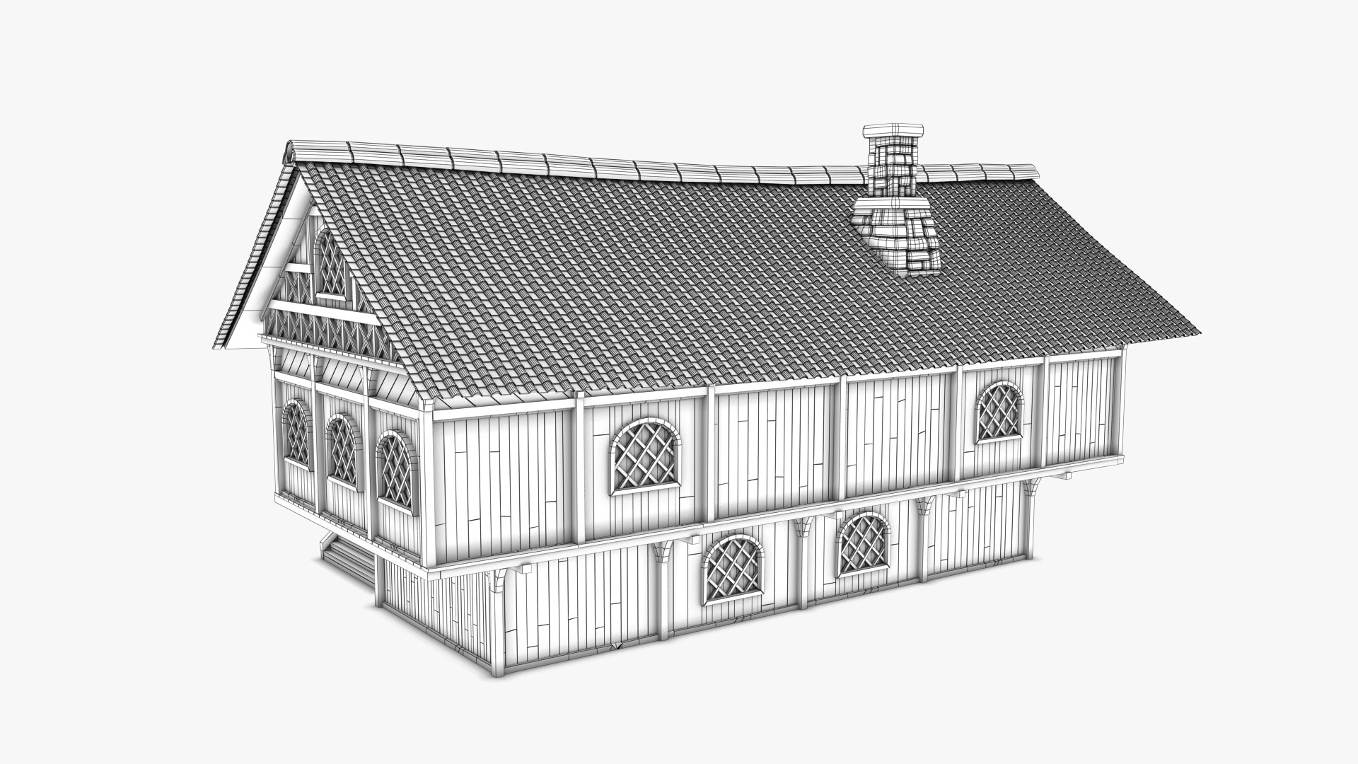 3D Cottage03 - TurboSquid 2008932