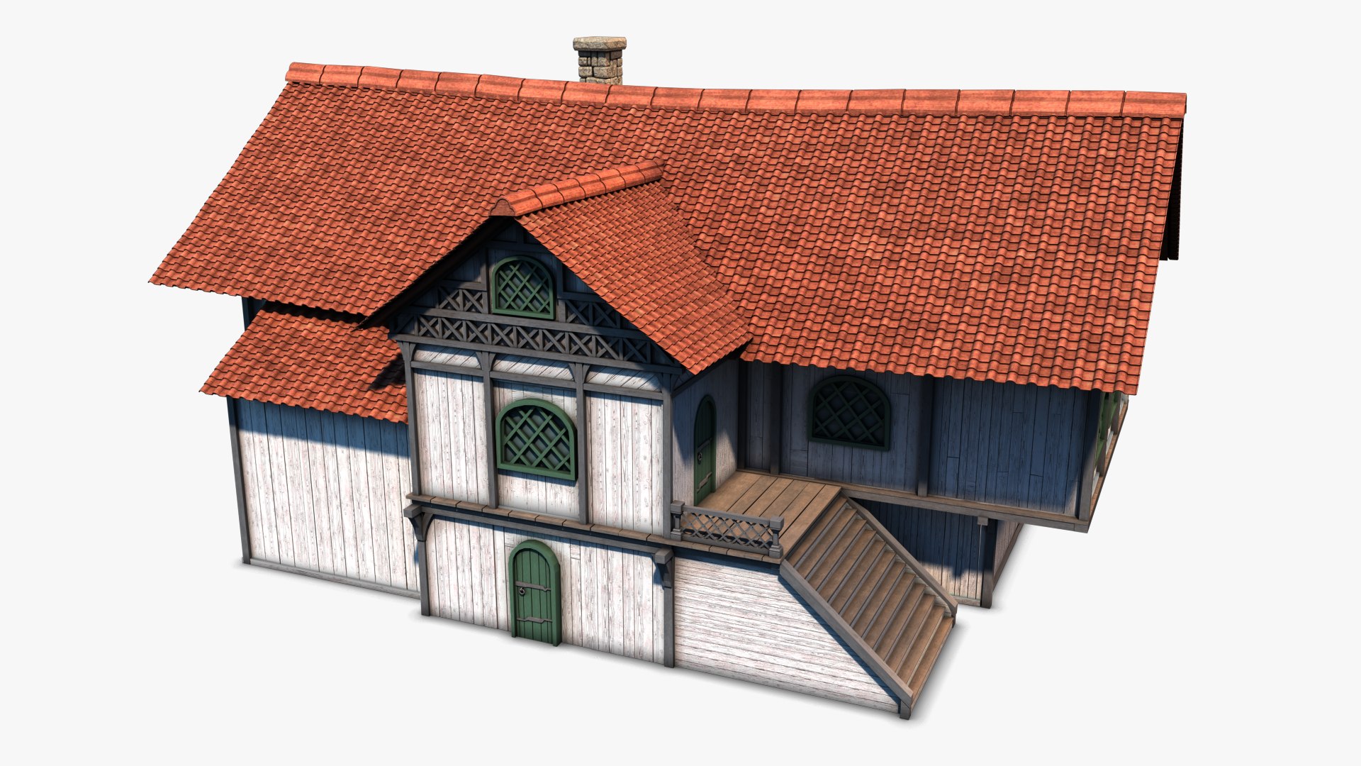 3D Cottage03 - TurboSquid 2008932