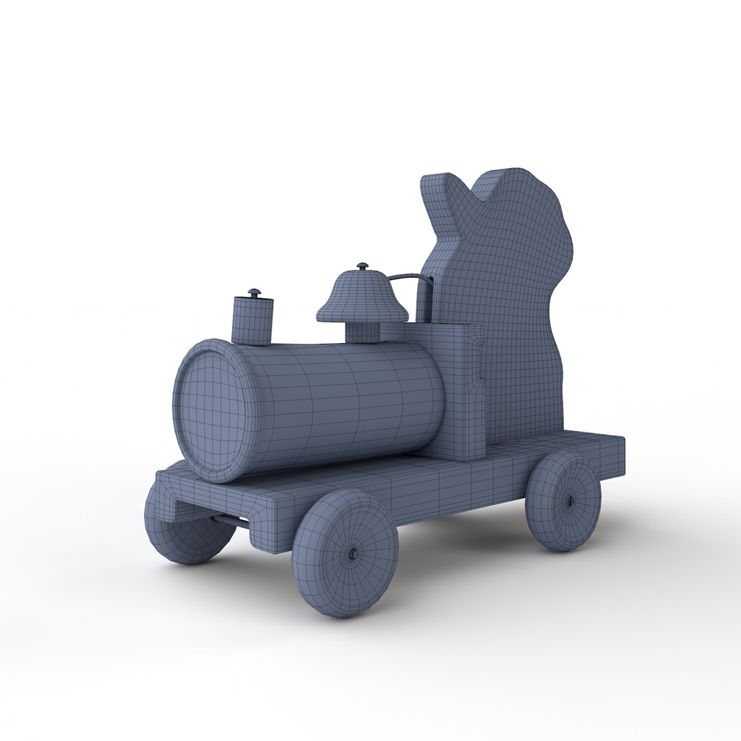 Mickey Mouse Choo-choo 1938 3D Model - TurboSquid 1646985