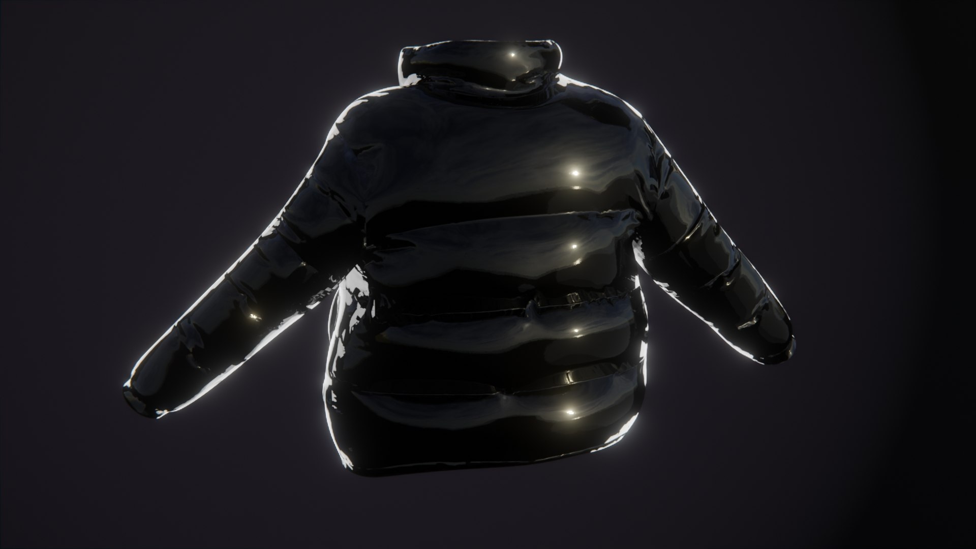 Puffy Jacket Vest 3D Model - TurboSquid 1880578
