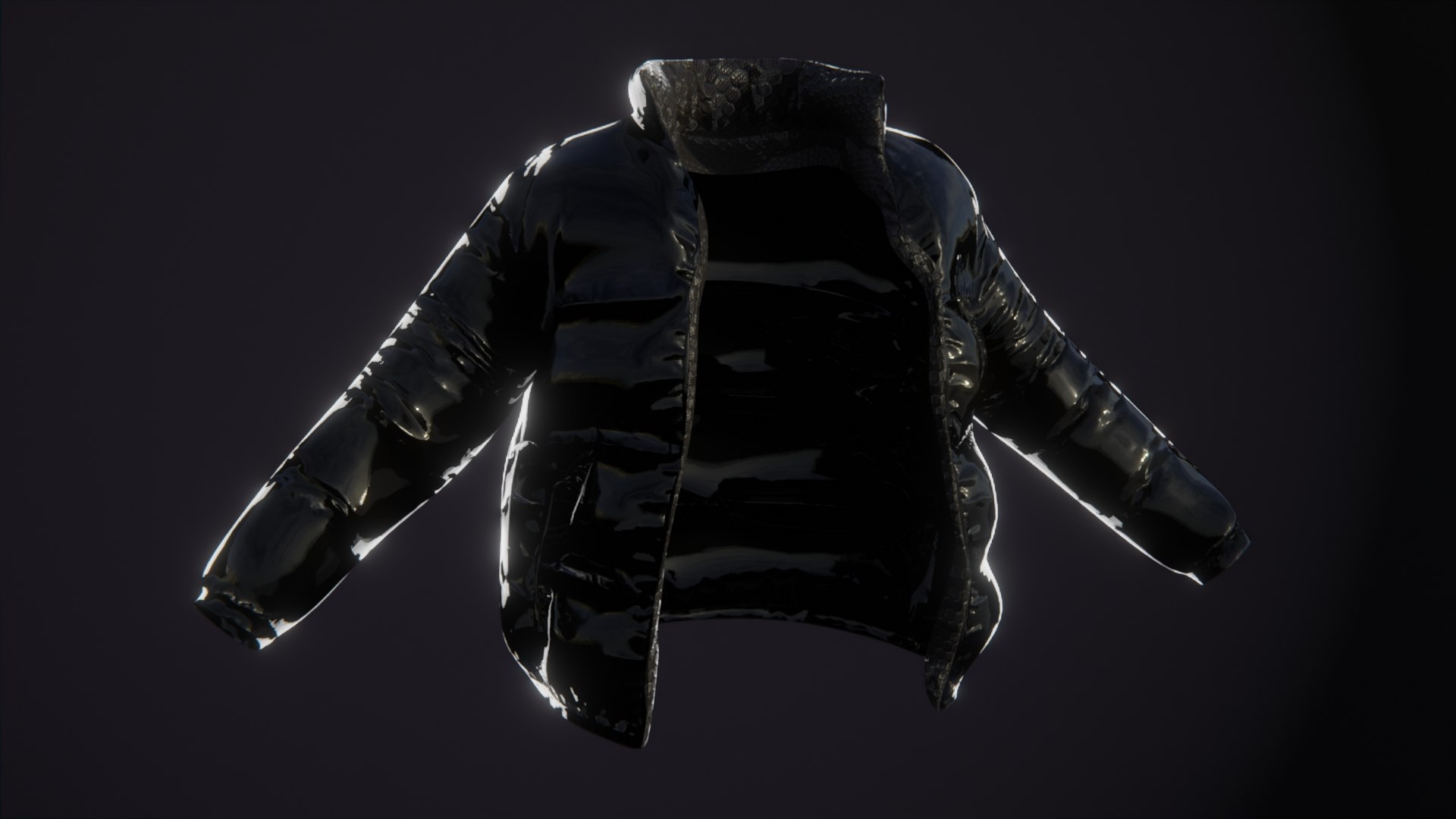 Puffy Jacket Vest 3D Model - TurboSquid 1880578