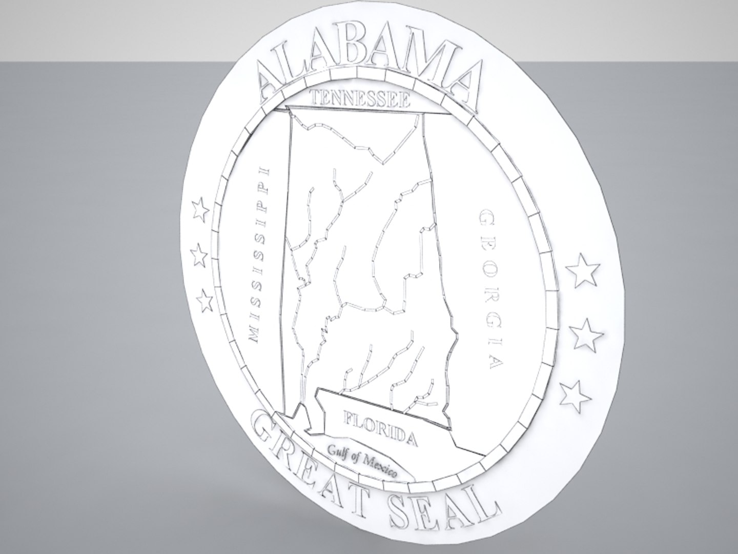 3d model seal alabama
