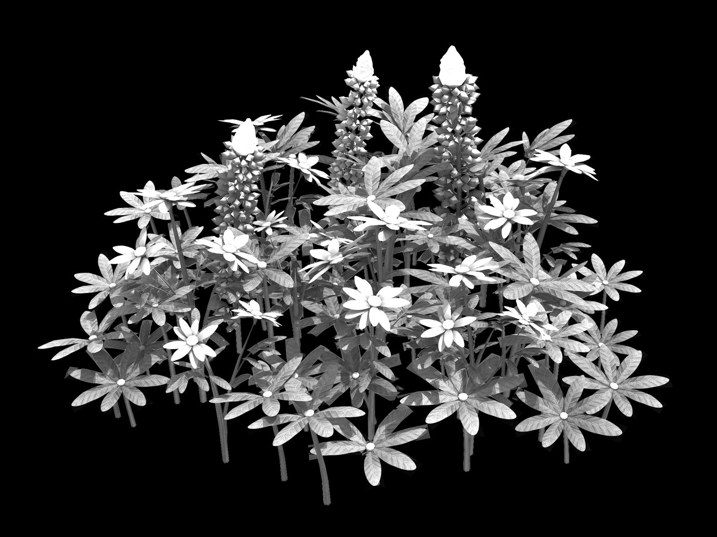 3D Small Plants - Shanhua - TurboSquid 1449309