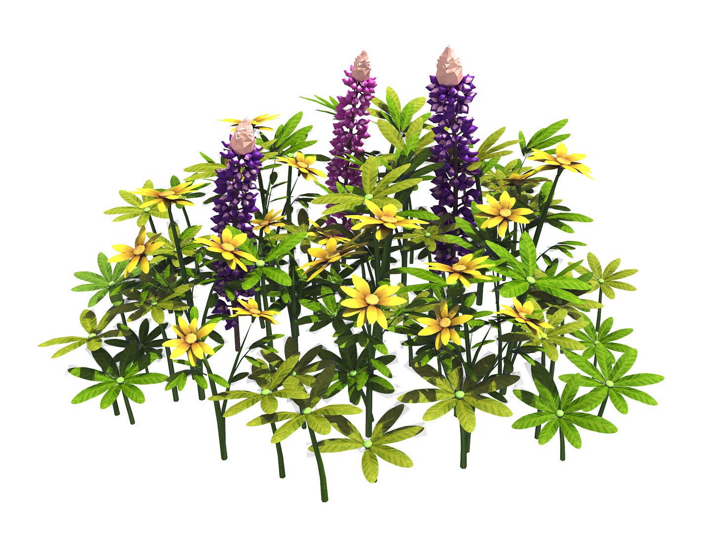 3D Small Plants - Shanhua - TurboSquid 1449309
