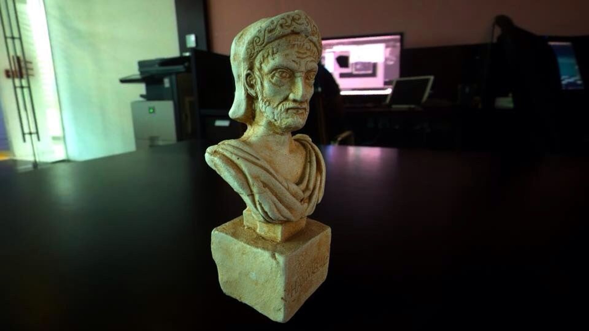 Hannibal Head Statue 3d Model