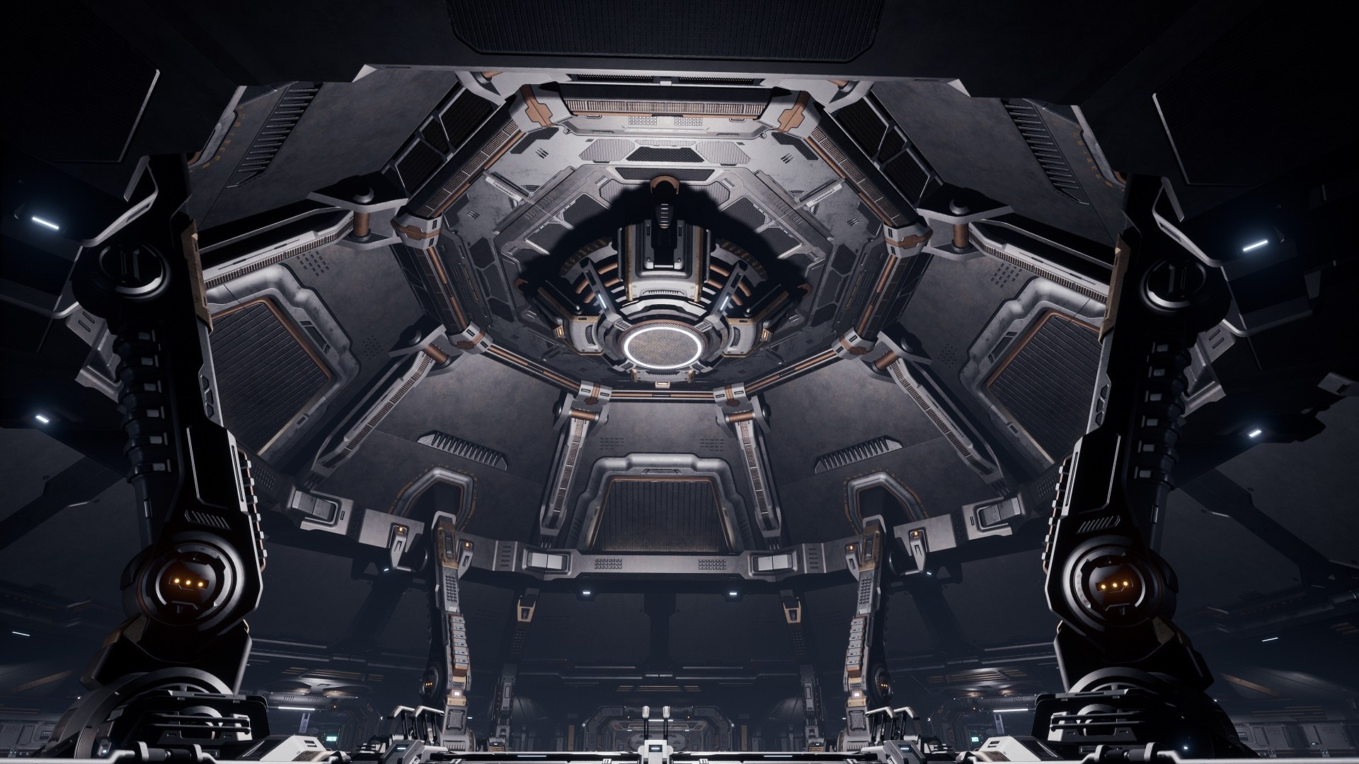 Sci-Fi Industrial Base Unreal Engine 4 3D Model - TurboSquid 2059333