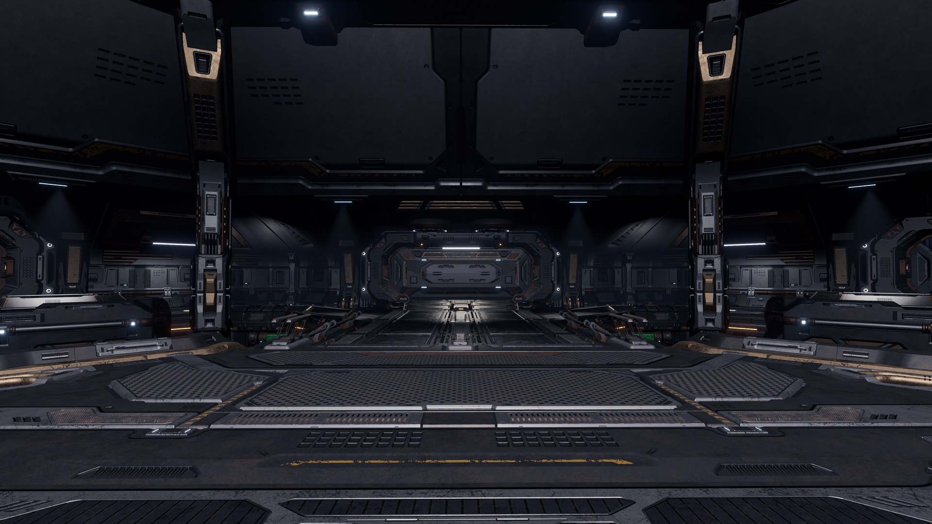 Sci-Fi Industrial Base Unreal Engine 4 3D Model - TurboSquid 2059333
