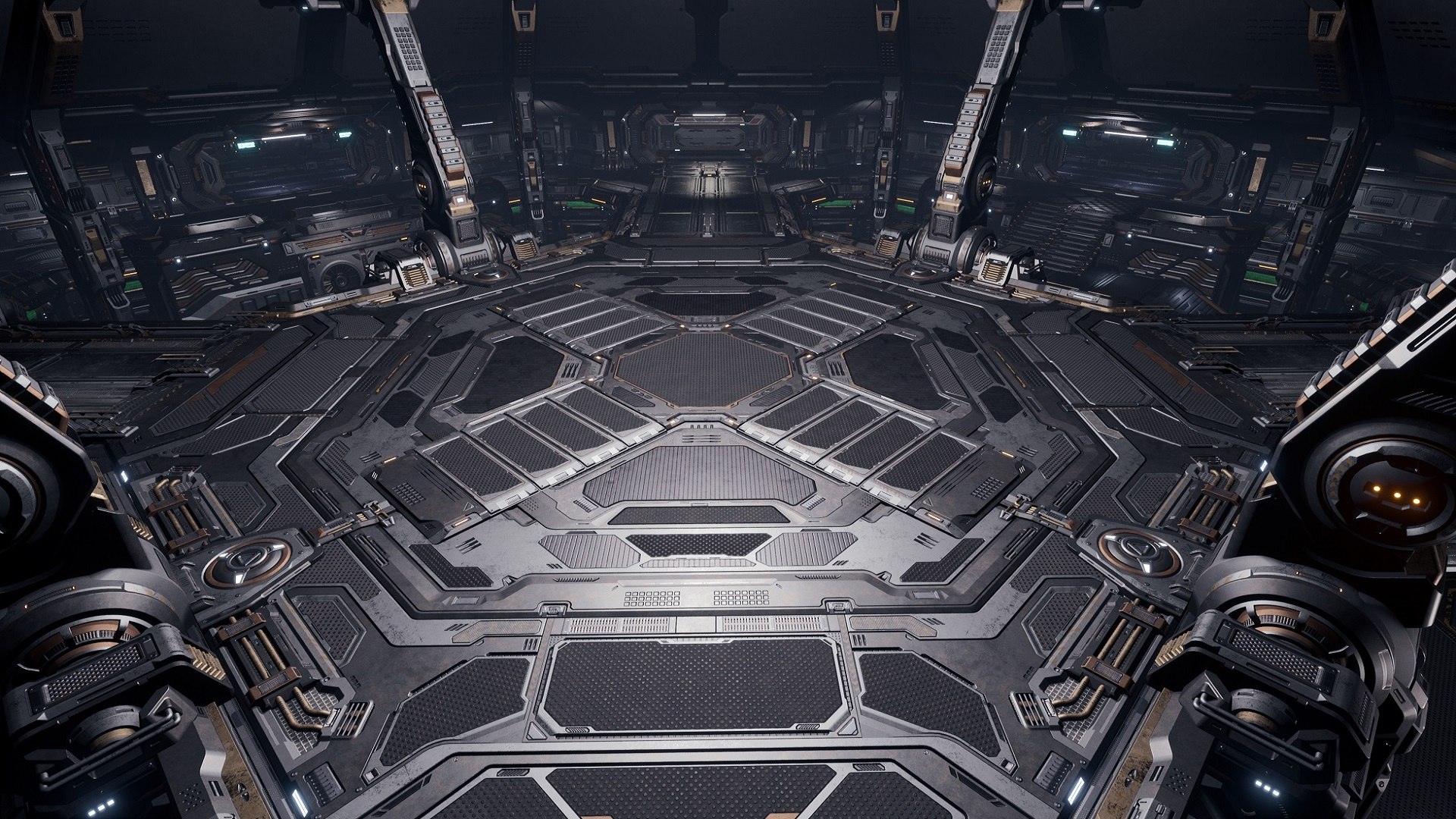 Sci-Fi Industrial Base Unreal Engine 4 3D Model - TurboSquid 2059333