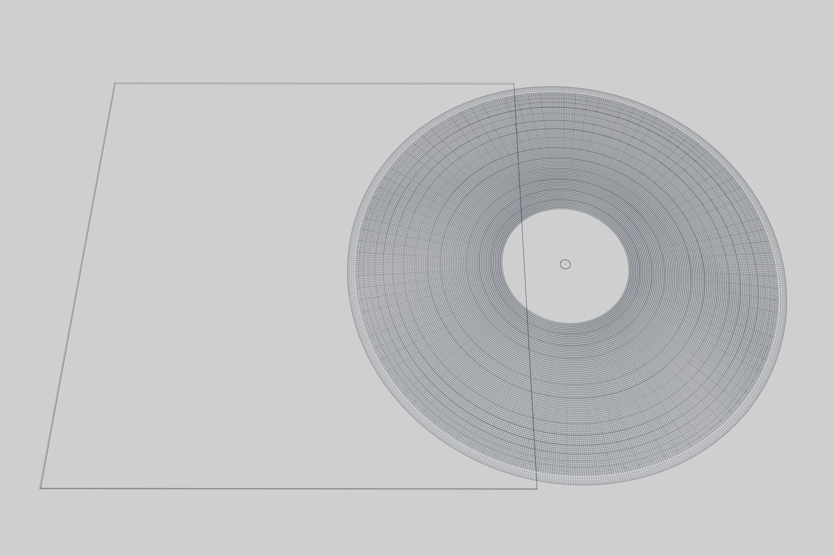 Vinyl Record And Box 3D Model - TurboSquid 1988286