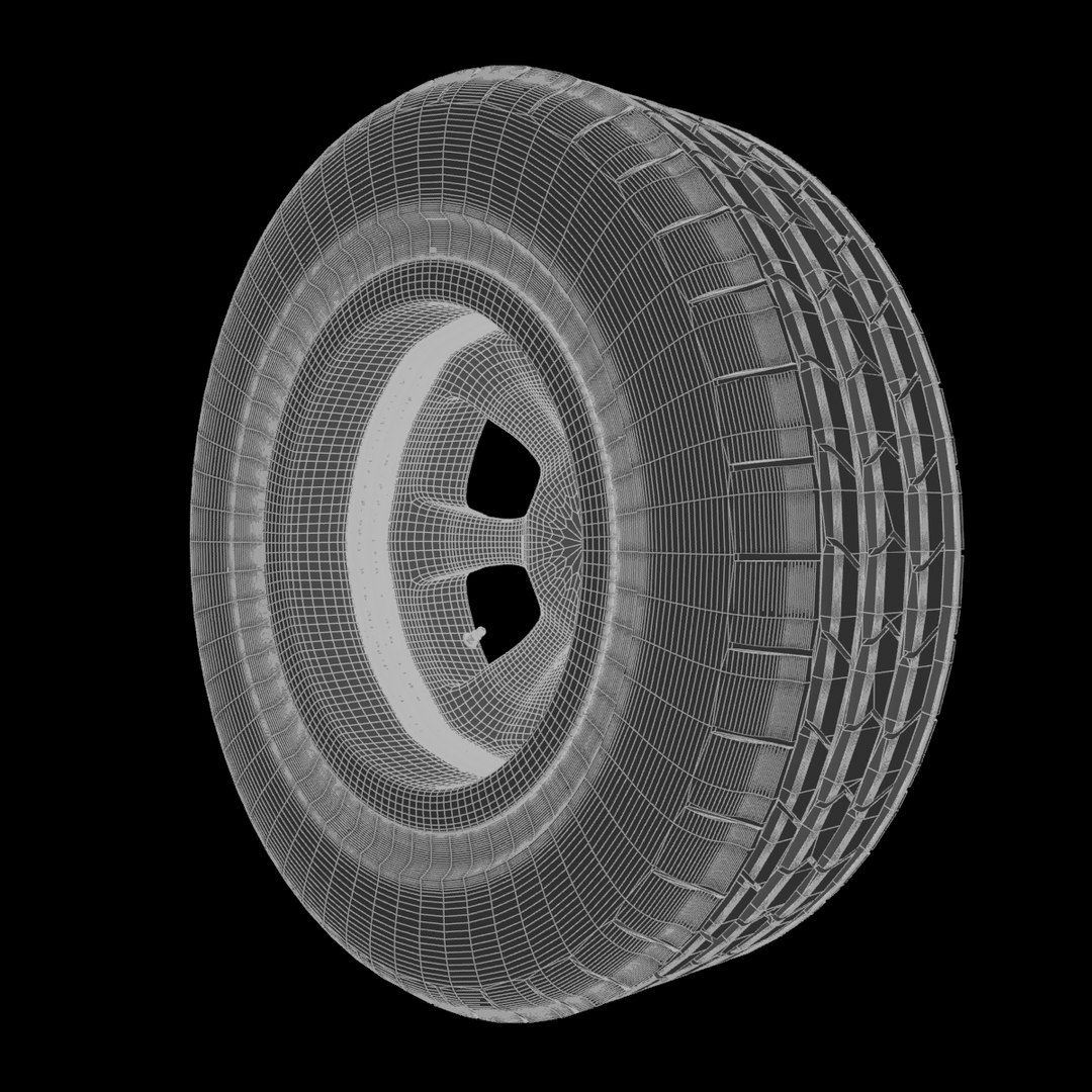 Car Tyre 3D Model - TurboSquid 1452235