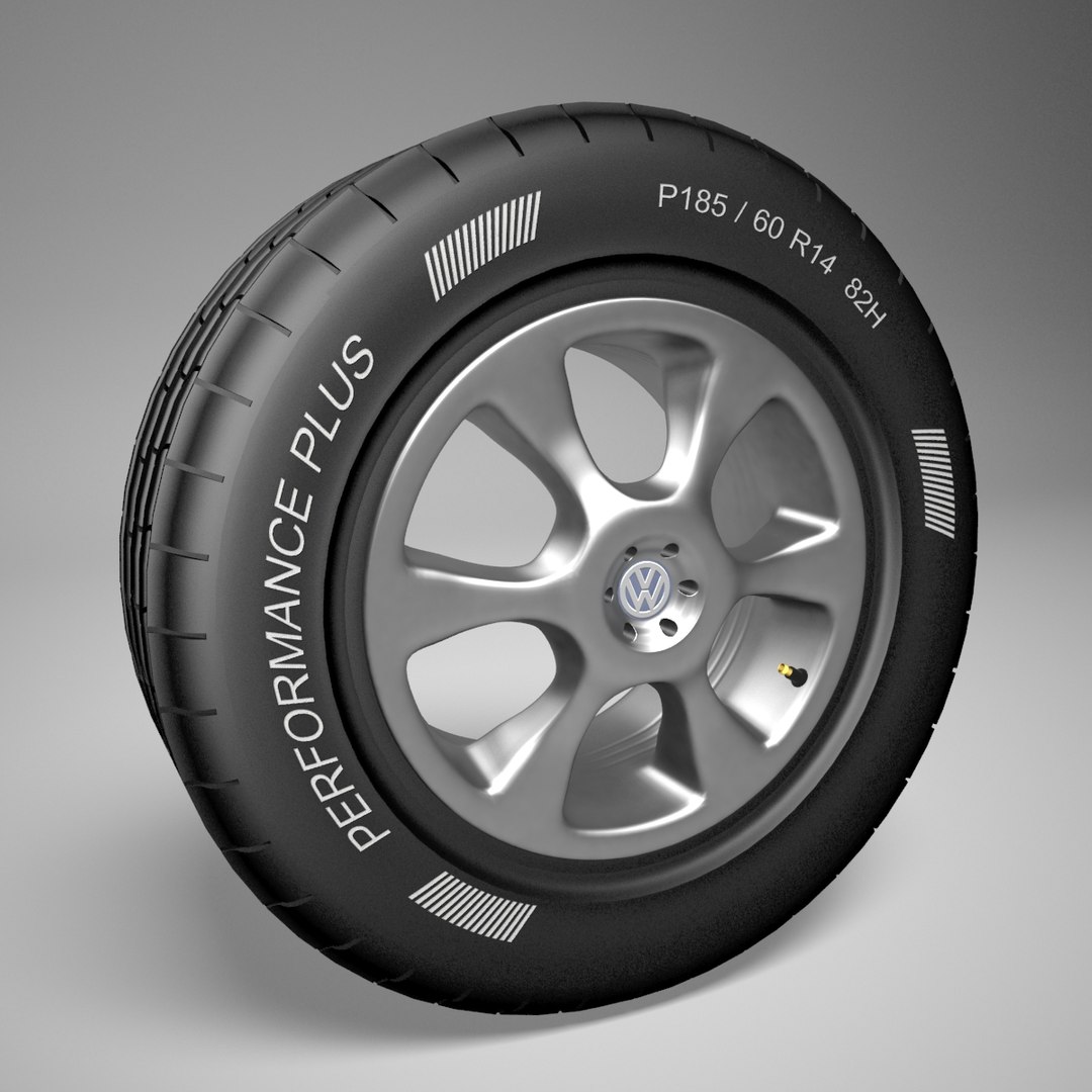 Car Tyre 3D Model - TurboSquid 1452235