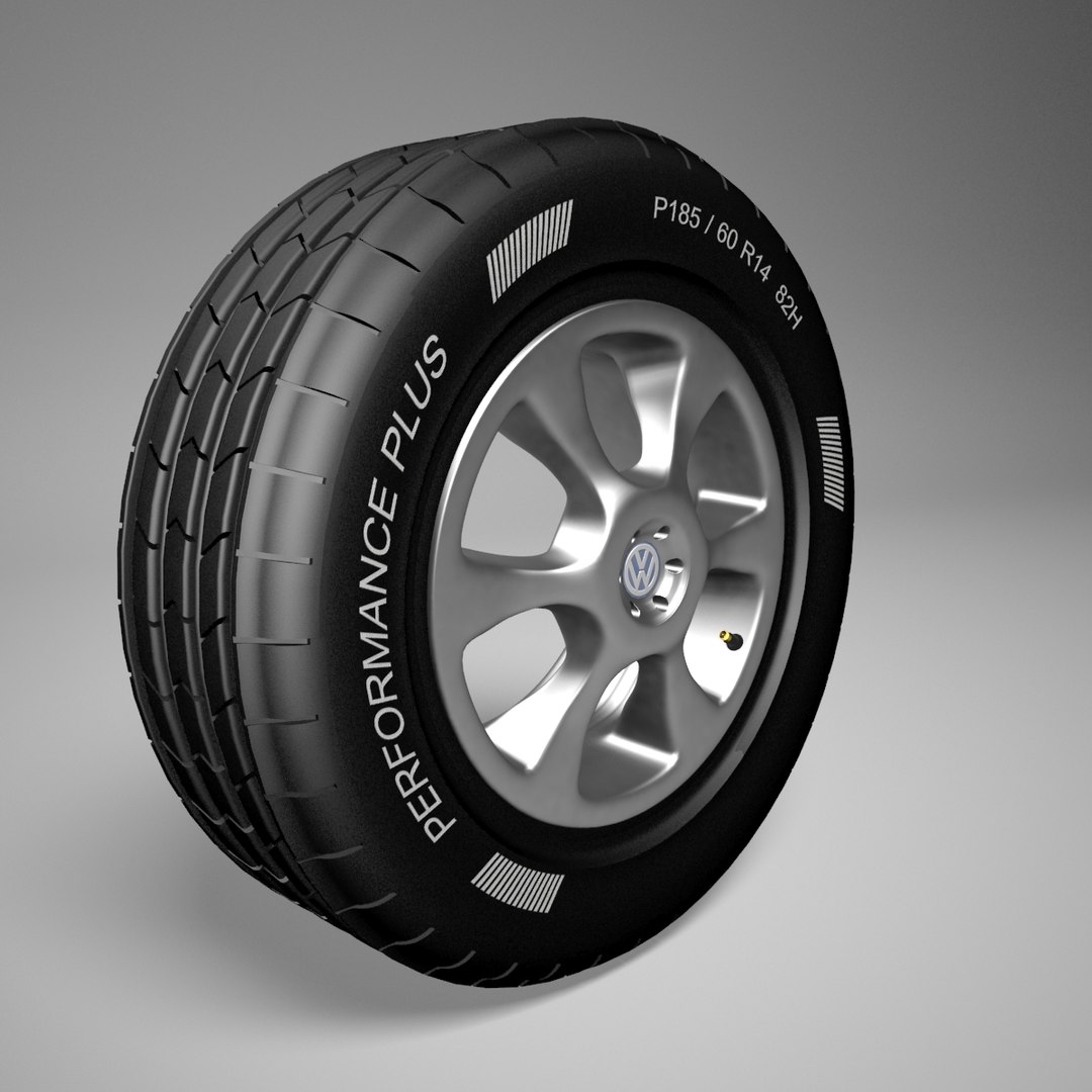 Car Tyre 3D Model - TurboSquid 1452235