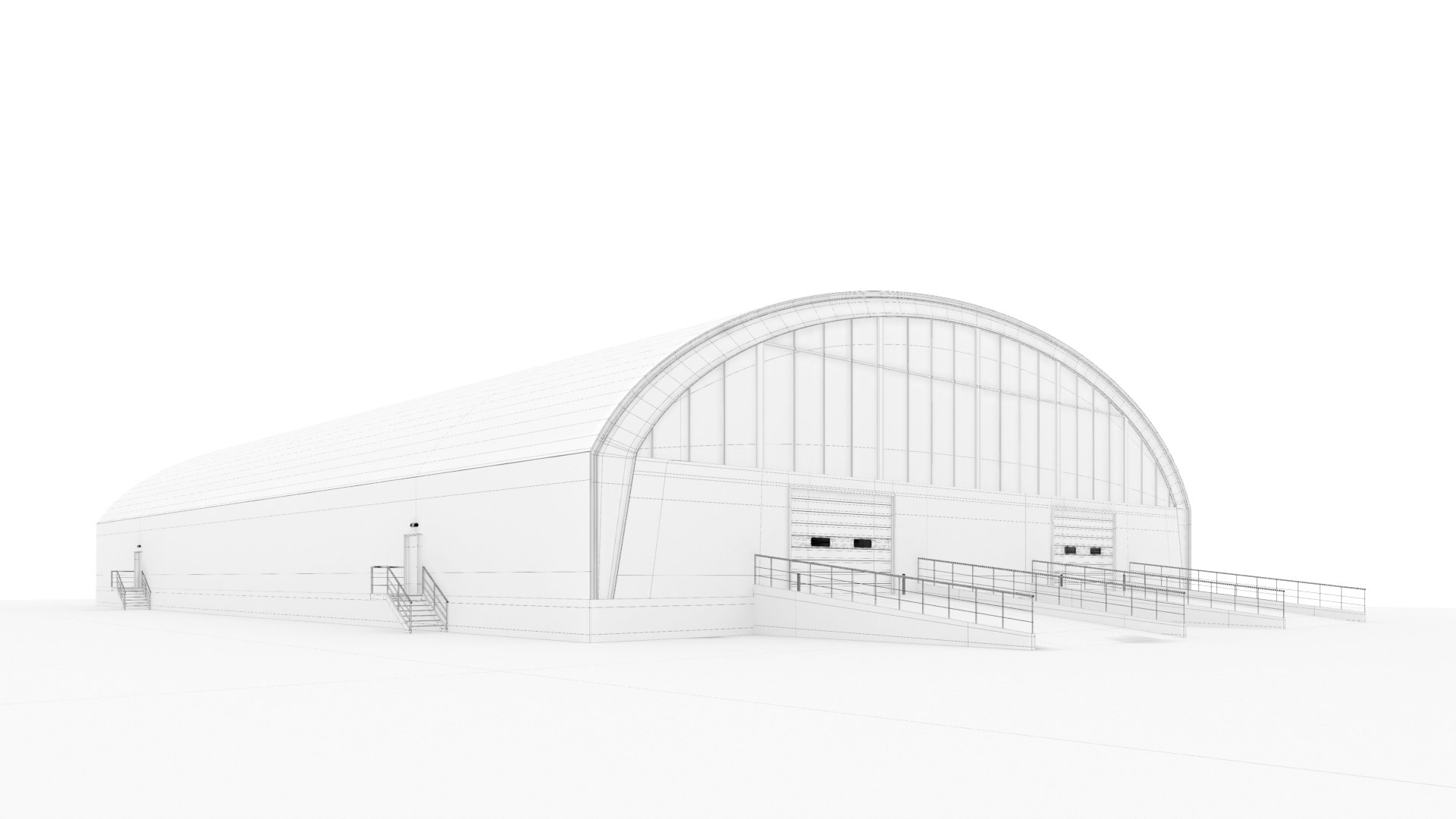 3D Industrial Building 08 - TurboSquid 2433756