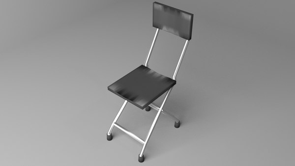 Square folding chair 3D model - TurboSquid 1551975