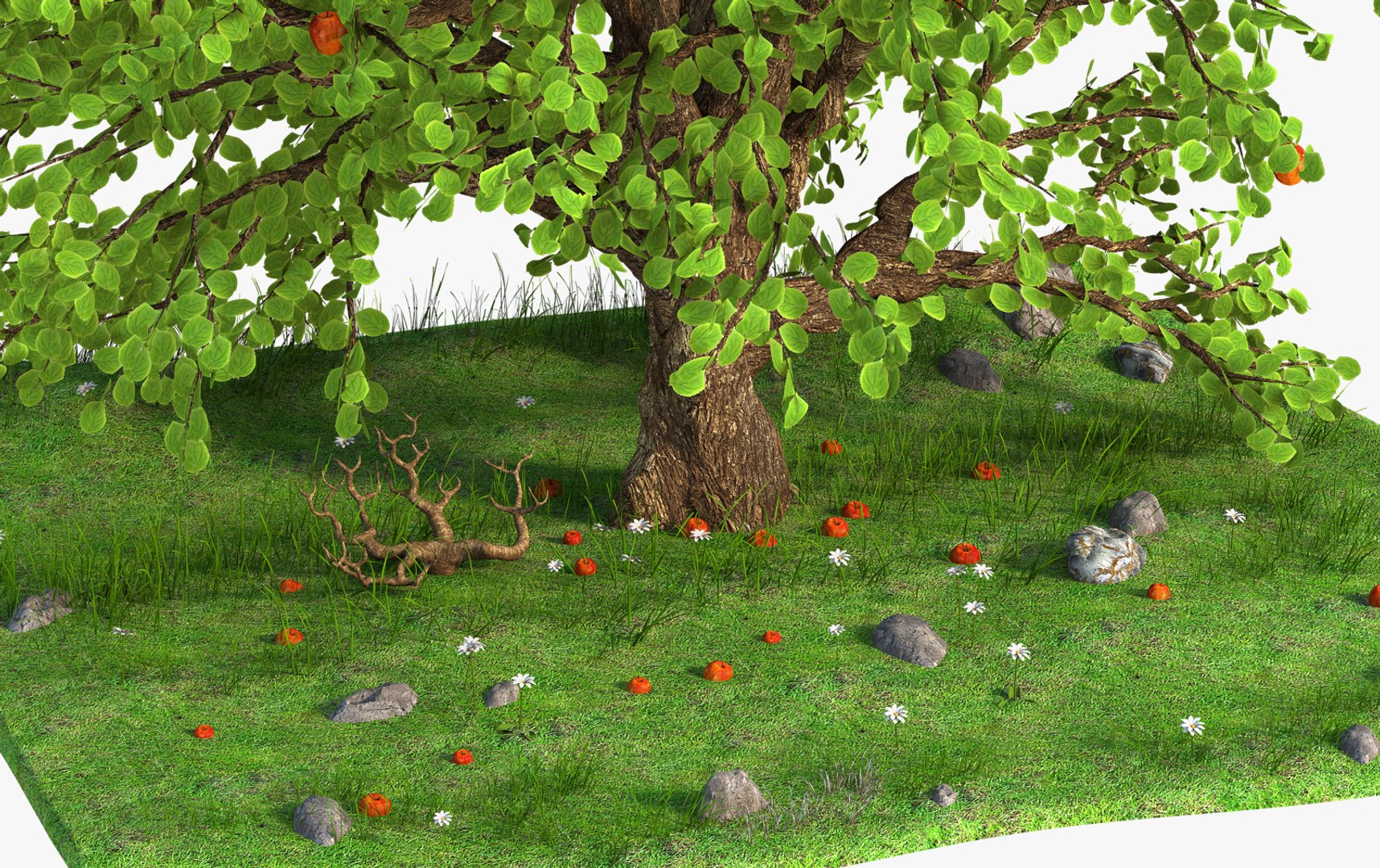 3D tree apple model - TurboSquid 1349379