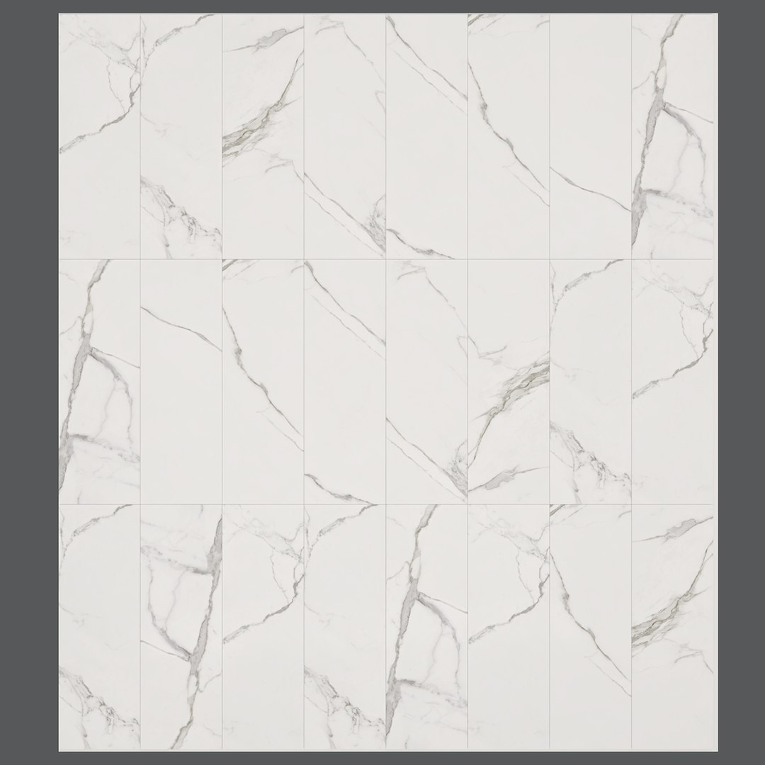 3D Silver Calacatta Ceramic - TurboSquid 1536150