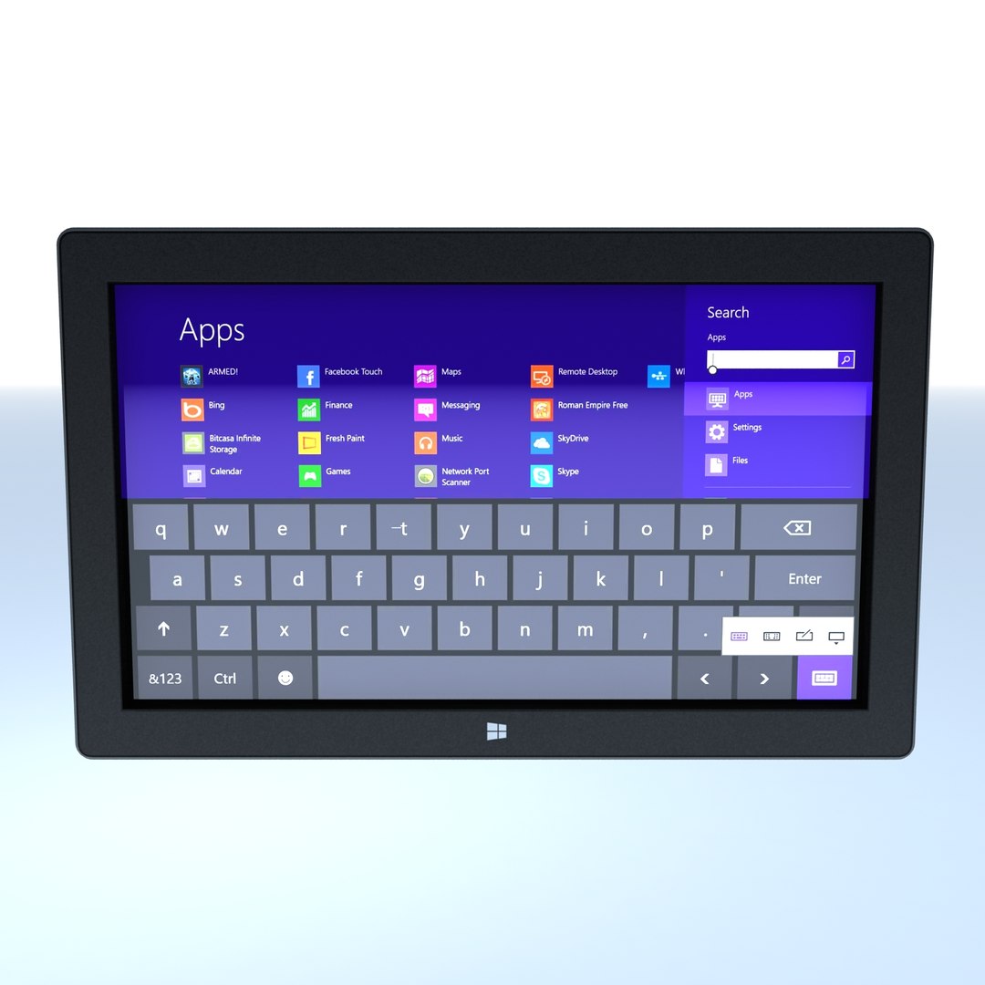 3d Model Surface Tablet