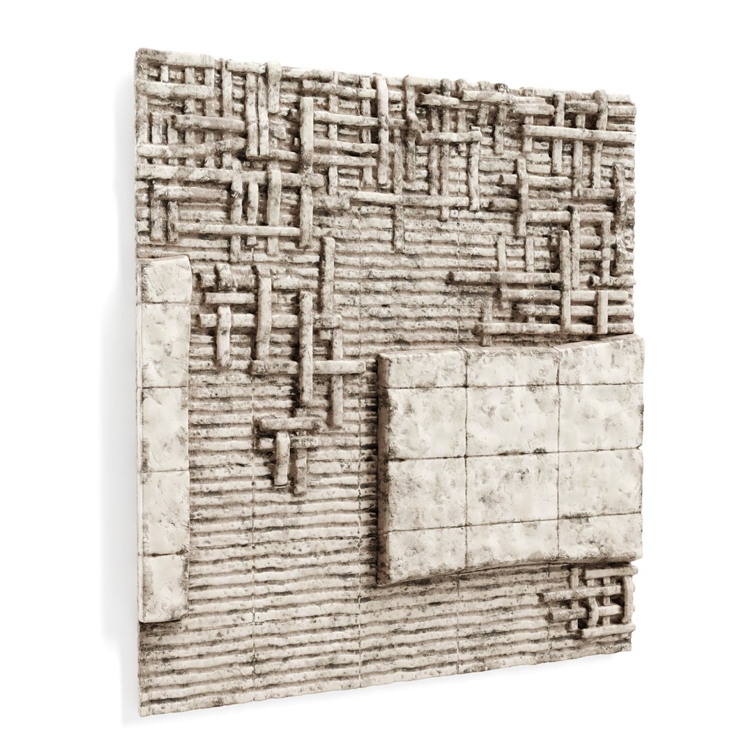 3D Peter Lane wallmounte ceramic panel model - TurboSquid 1951495