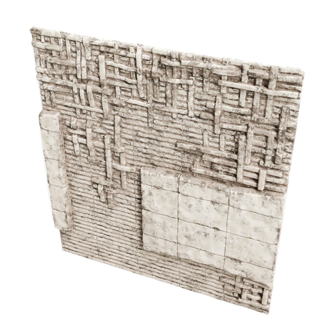 3D Peter Lane wallmounte ceramic panel model - TurboSquid 1951495