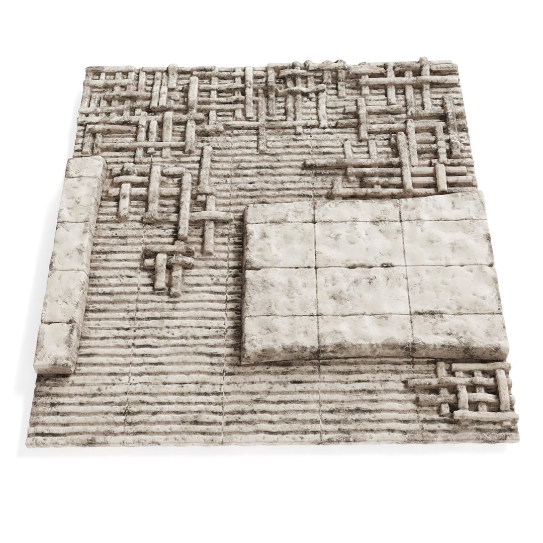 3D Peter Lane wallmounte ceramic panel model - TurboSquid 1951495