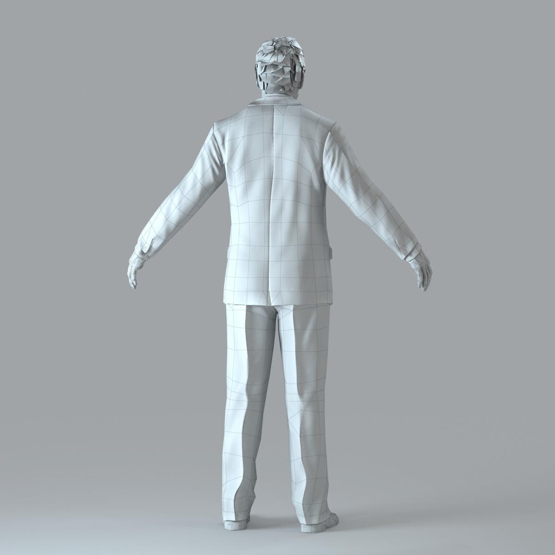 character human 3d model