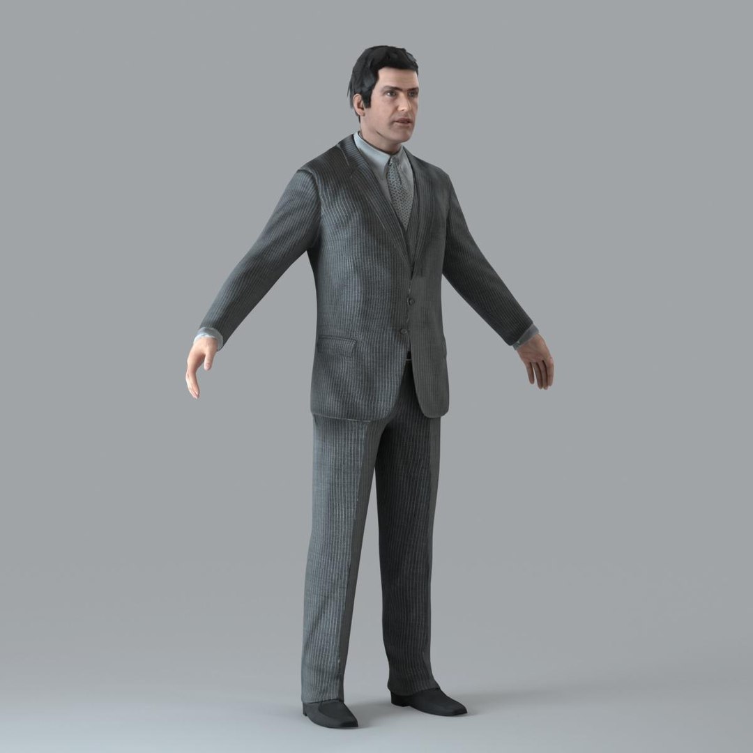 character human 3d model