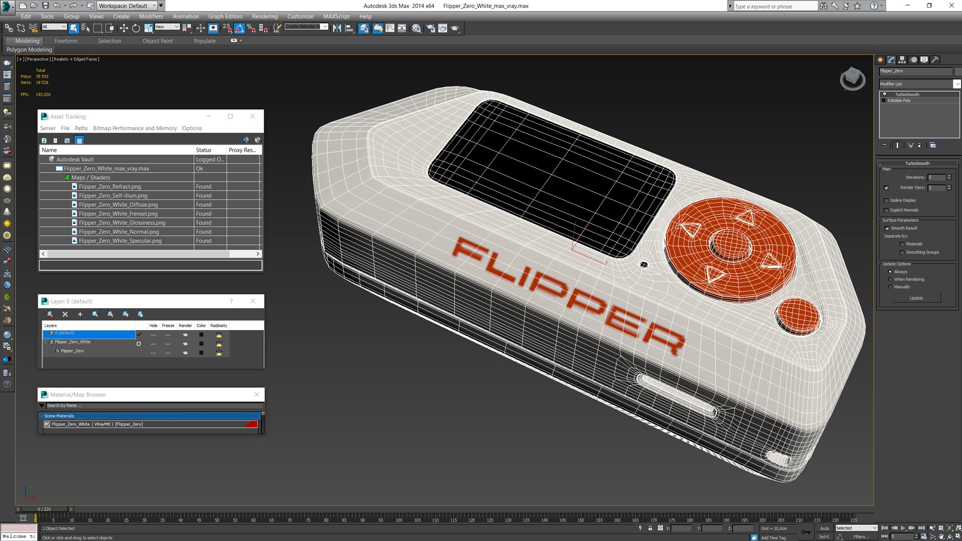 3D Flipper Zero White - TurboSquid 2111824