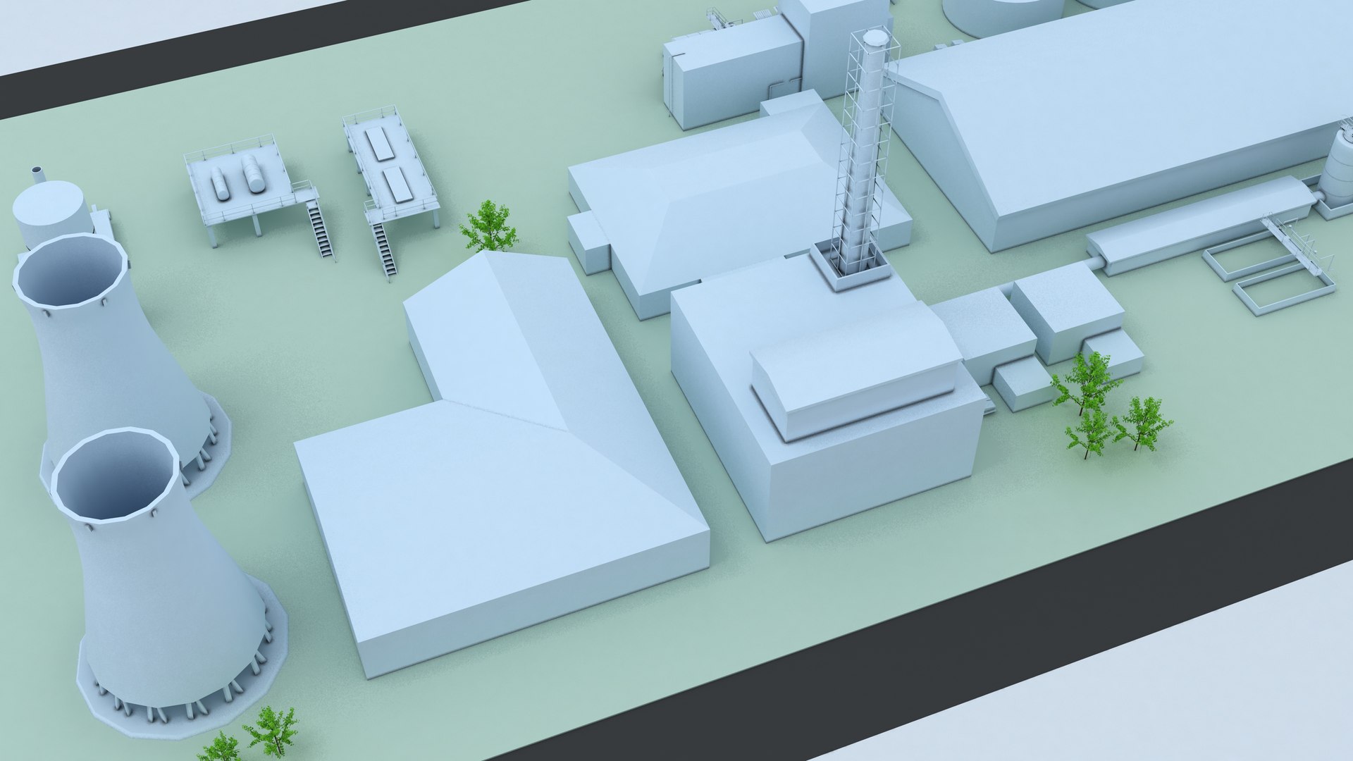 Generic Layout Factory Industrial 3D - TurboSquid 1356121