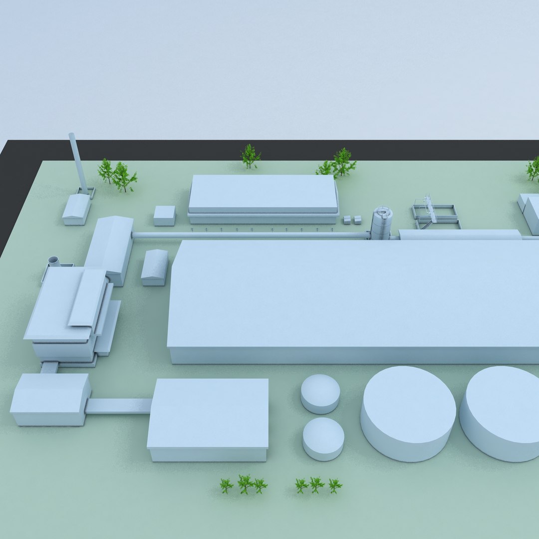 Generic Layout Factory Industrial 3D - TurboSquid 1356121