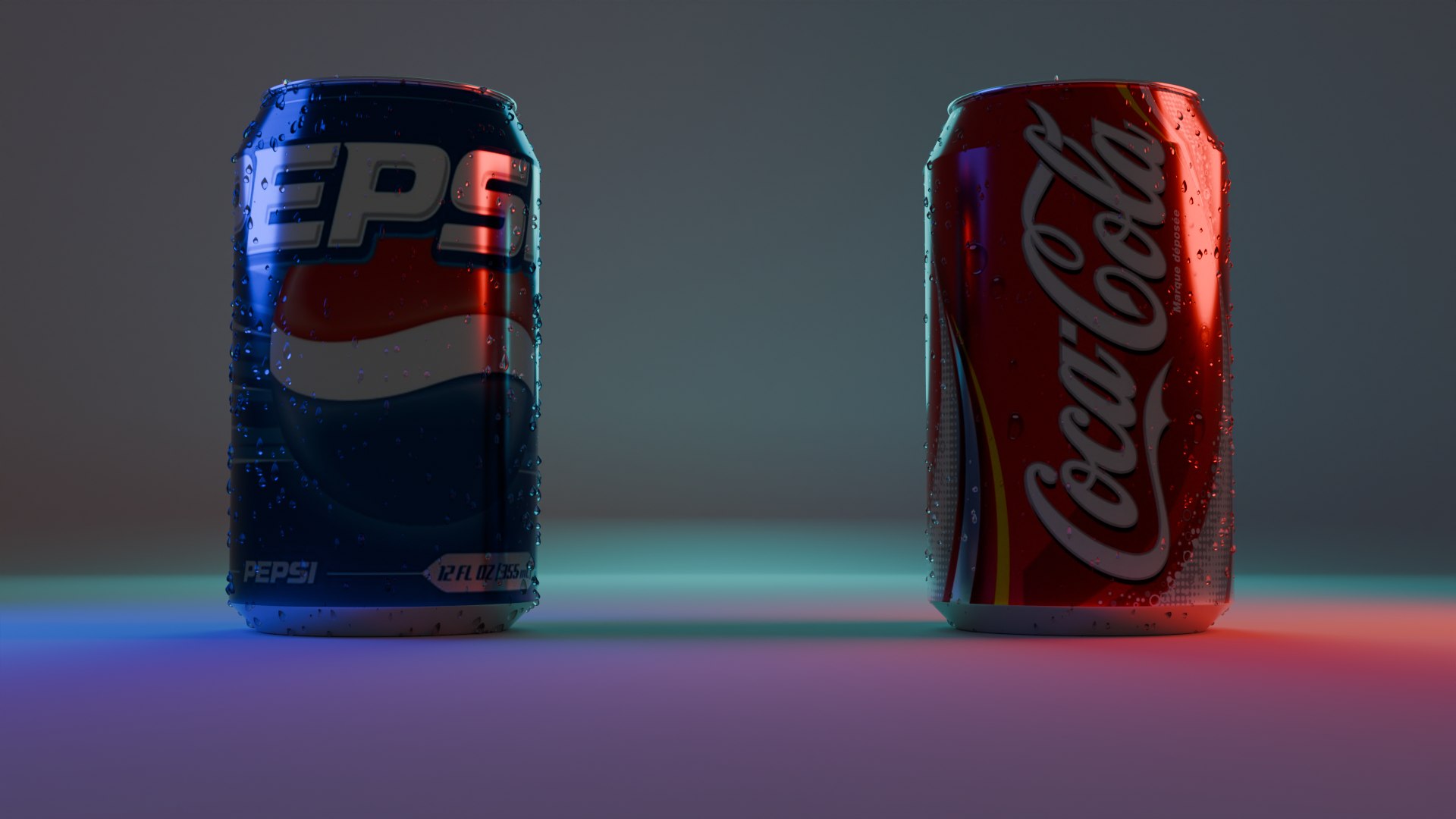 Free Lata De Gaseosa Coca Cola Y Pepsi 3D Model - TurboSquid 2218237
