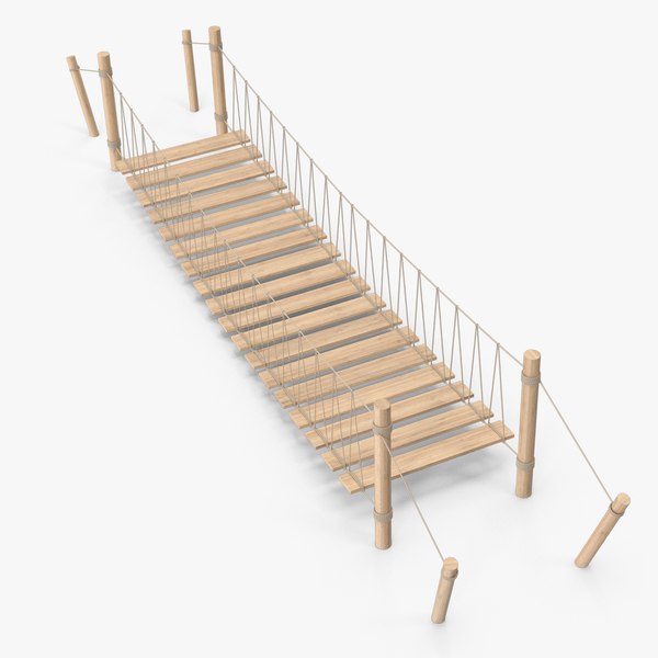 Plank Bridge 3D Models for Download | TurboSquid