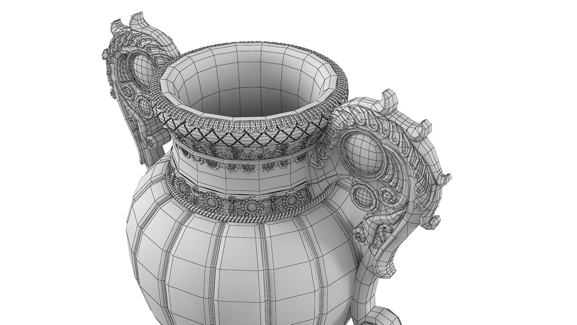 Golden Vase9 3D - TurboSquid 1810300