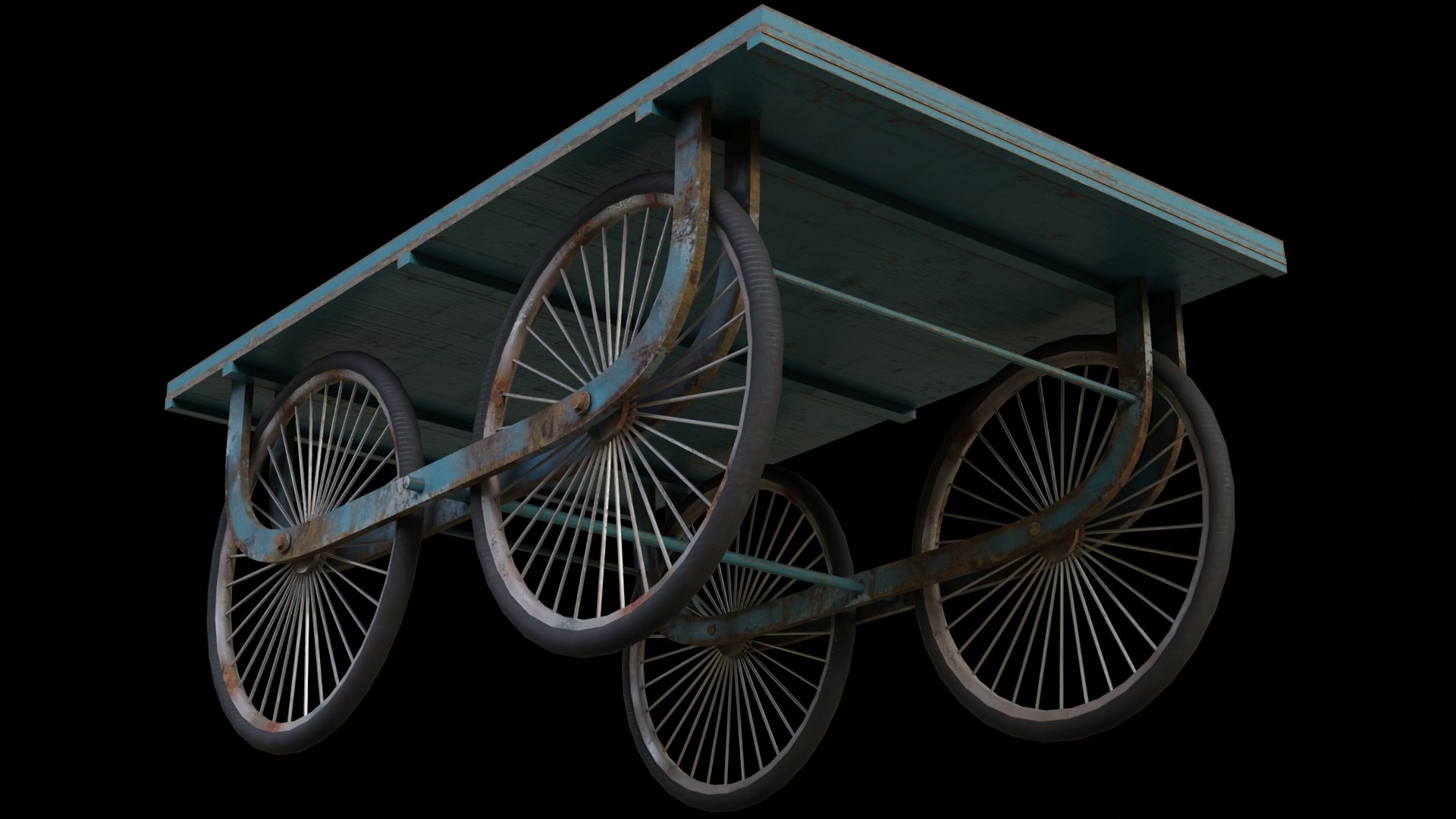 Indian Cart 3D - TurboSquid 1873281