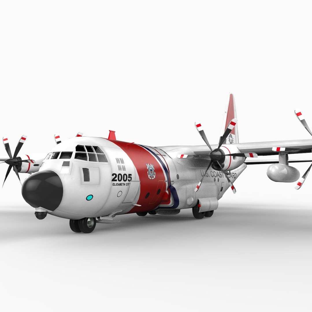 3d Coast Guard Hc-130j Model