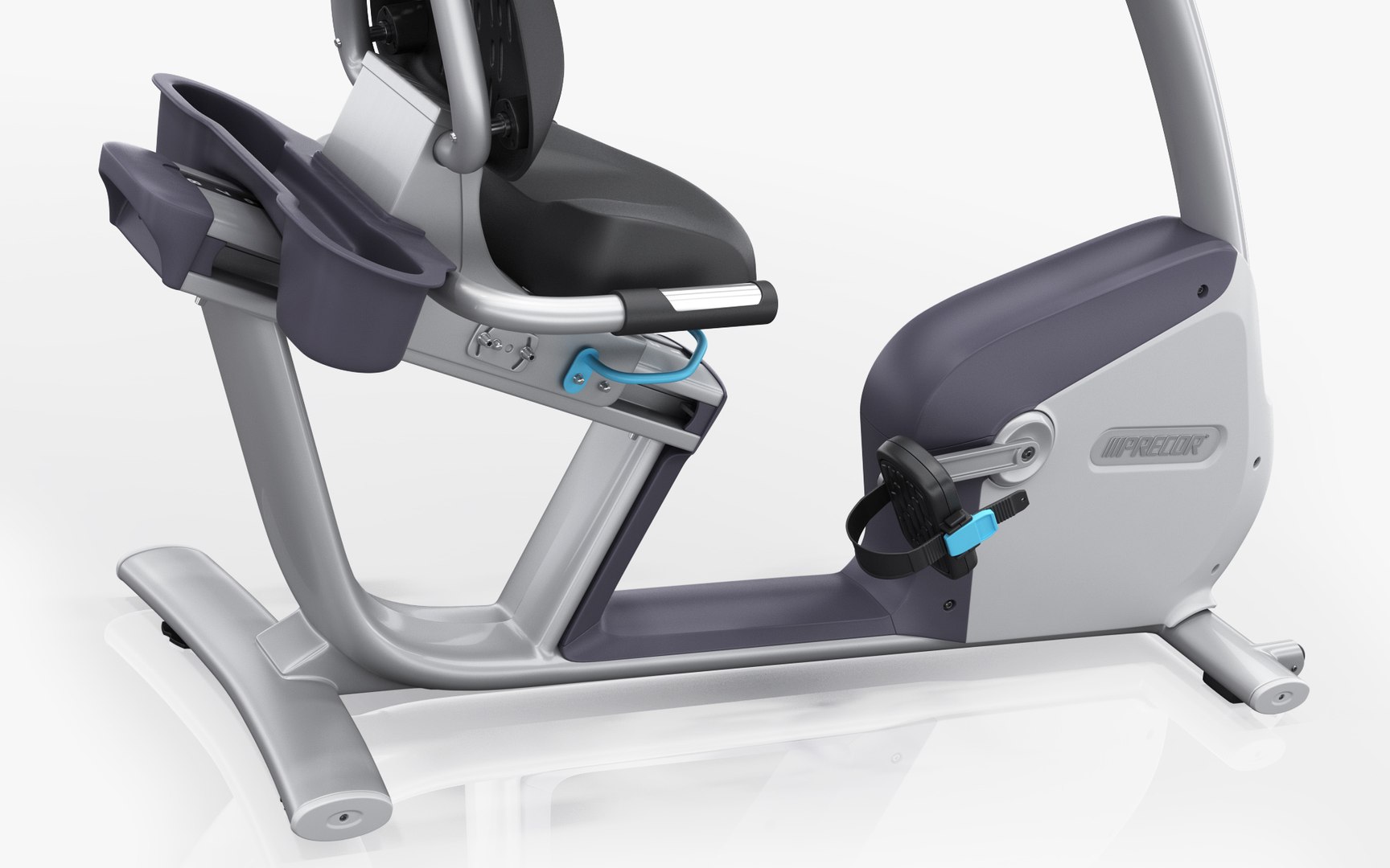 Precor rbk 885 recumbent 3D model - TurboSquid 1225046