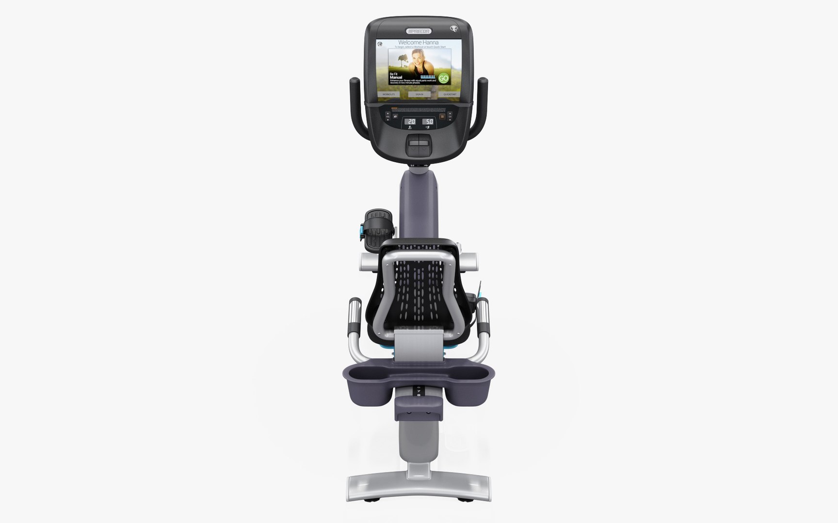 Precor rbk 885 recumbent 3D model - TurboSquid 1225046