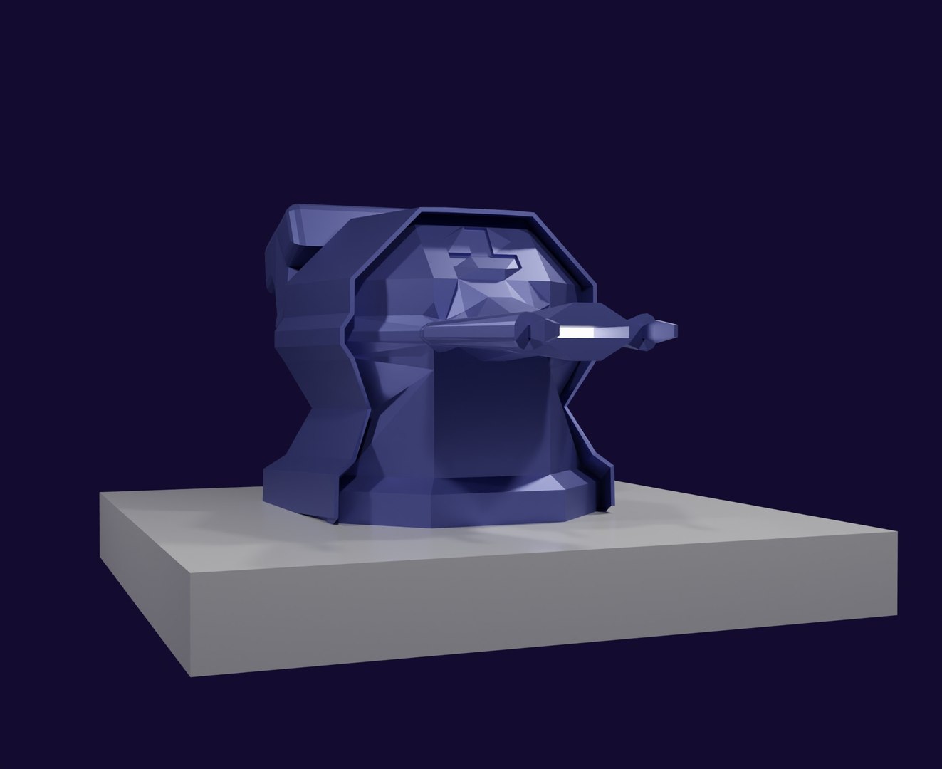 Laser Cannon Turret 3D Model - TurboSquid 2025030