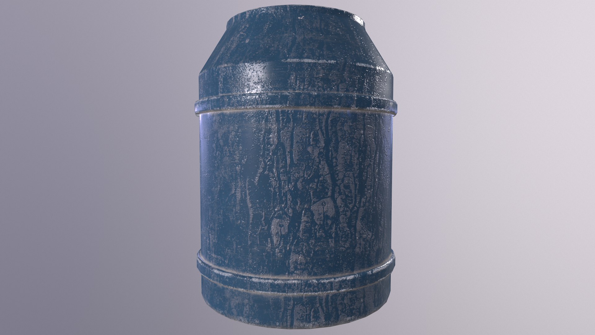 3D Frozen Barrel - TurboSquid 2142585