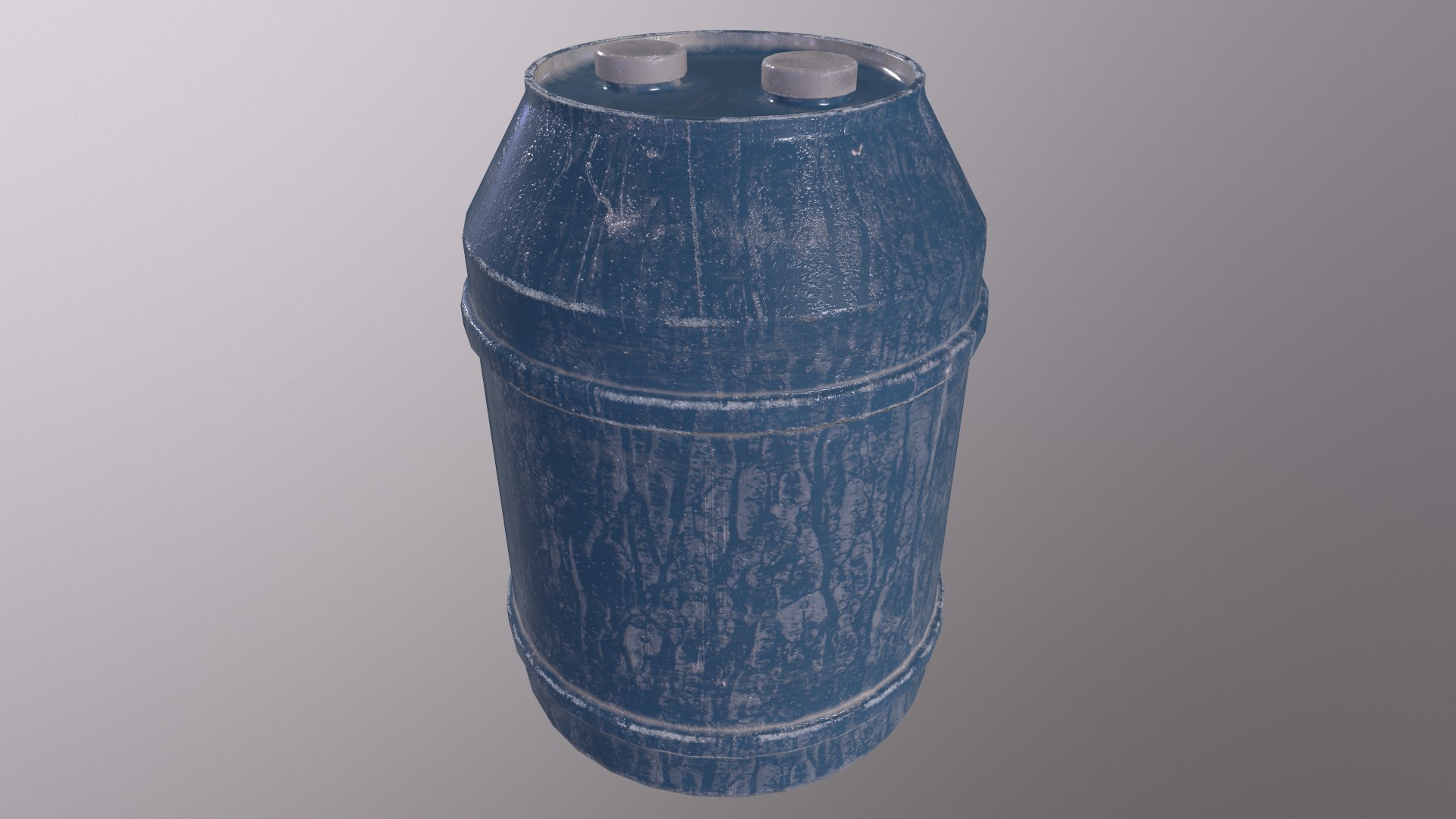 3D Frozen Barrel - TurboSquid 2142585