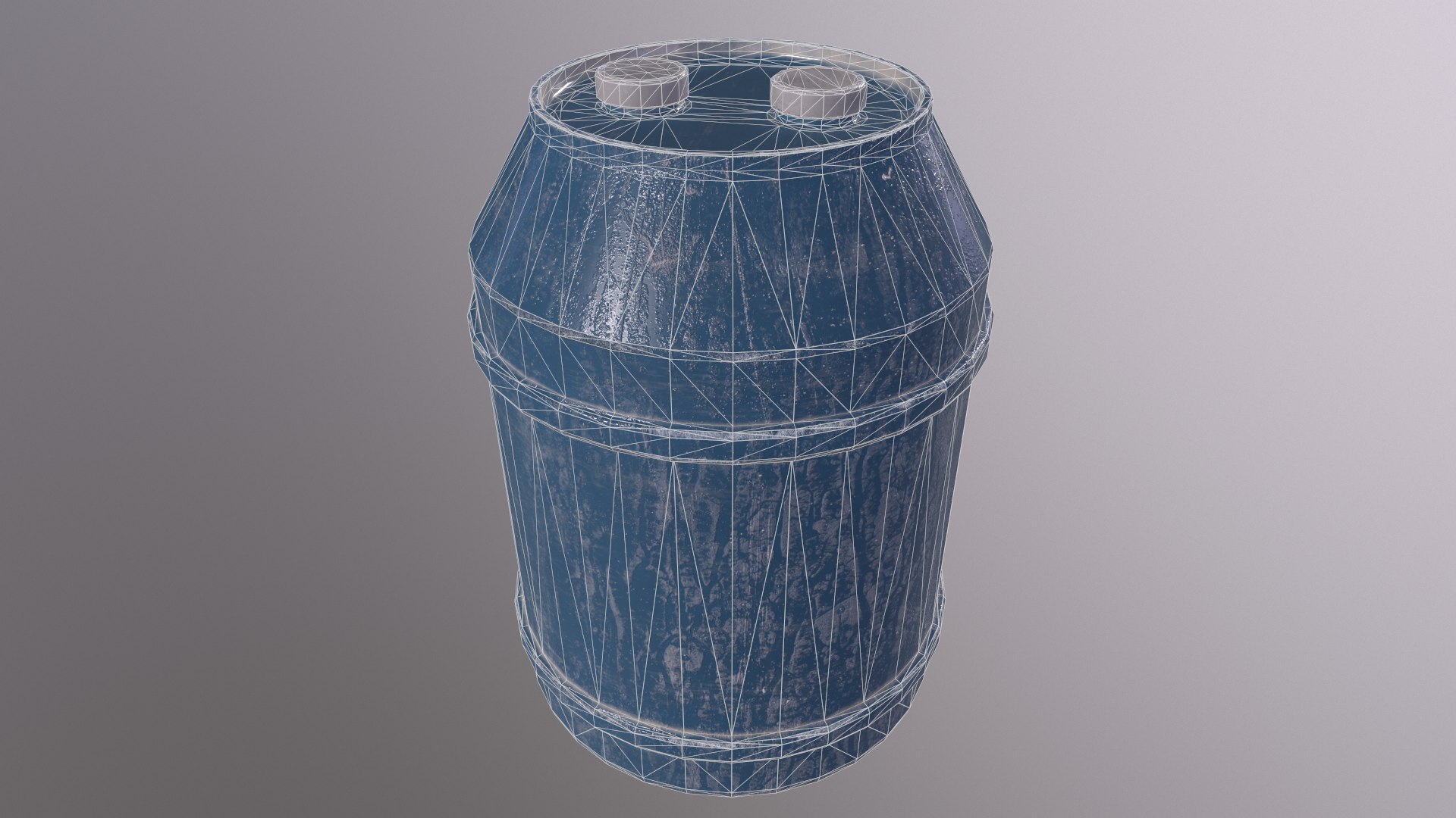 3D Frozen Barrel - TurboSquid 2142585
