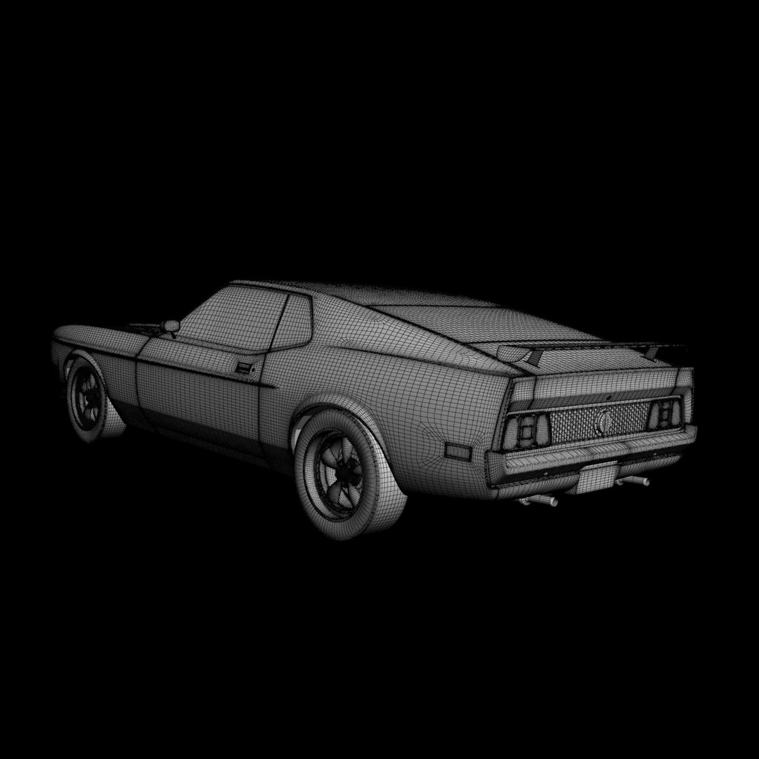 Mustang Mach1 1971 Model