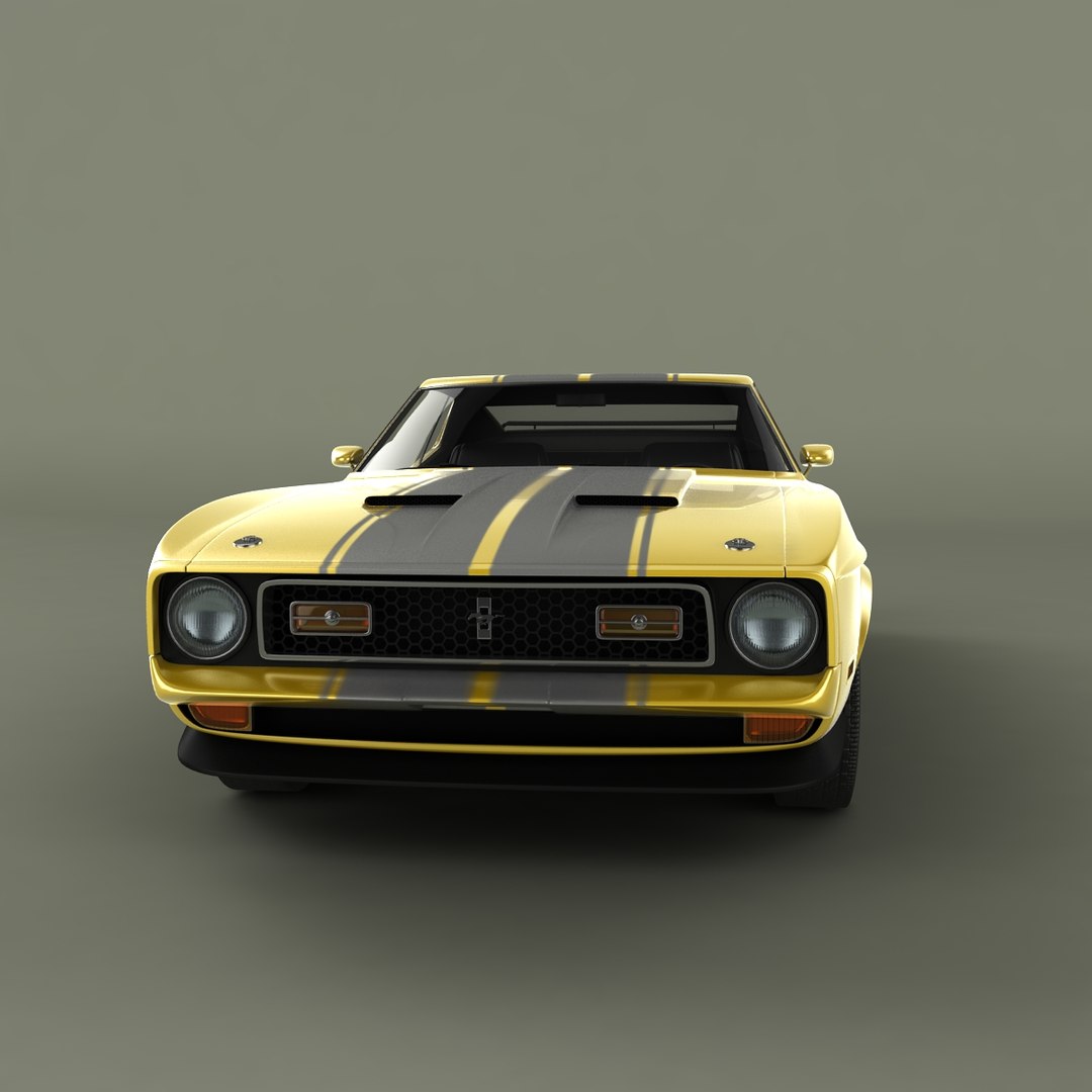 Mustang Mach1 1971 Model
