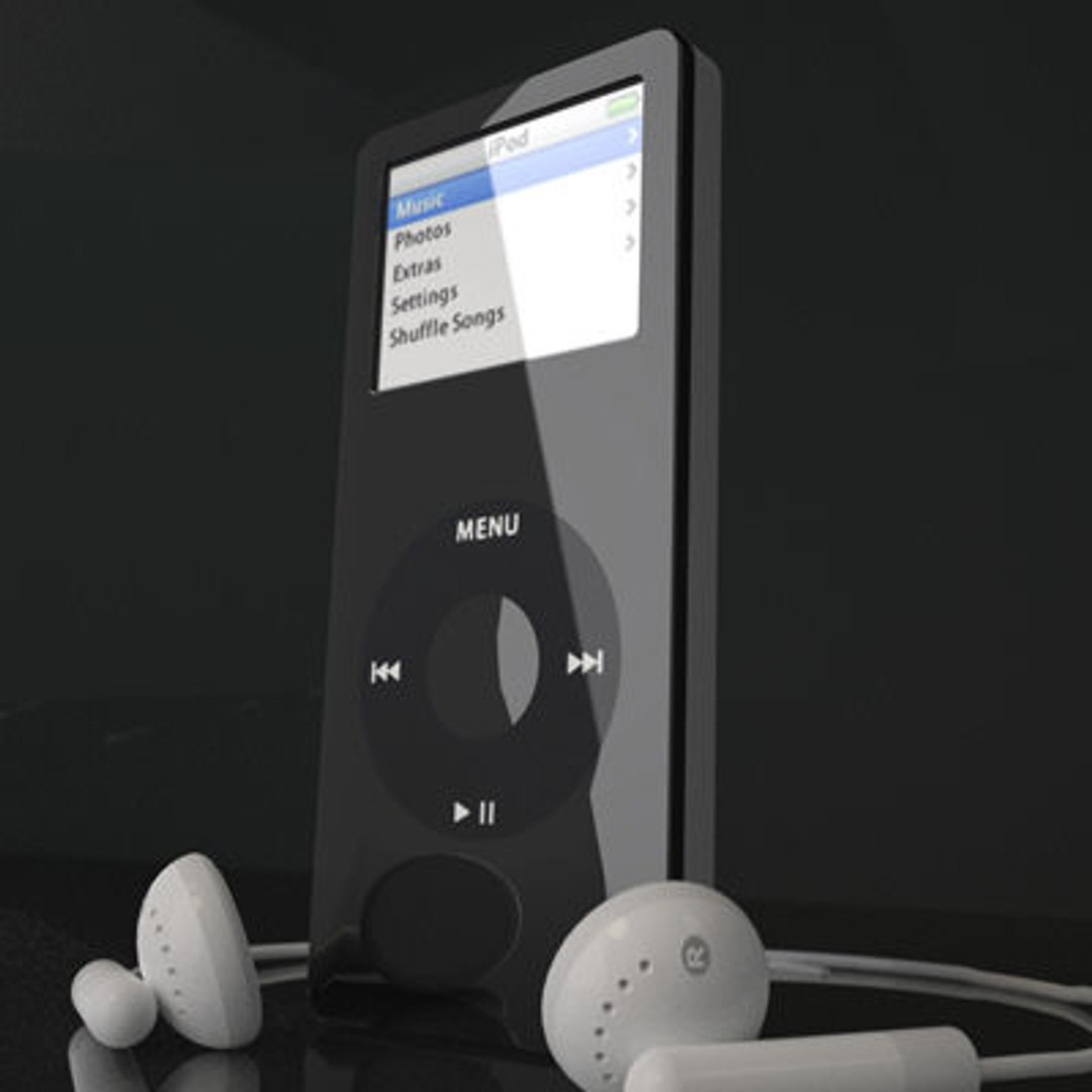 Apple Ipod Set 3d Model