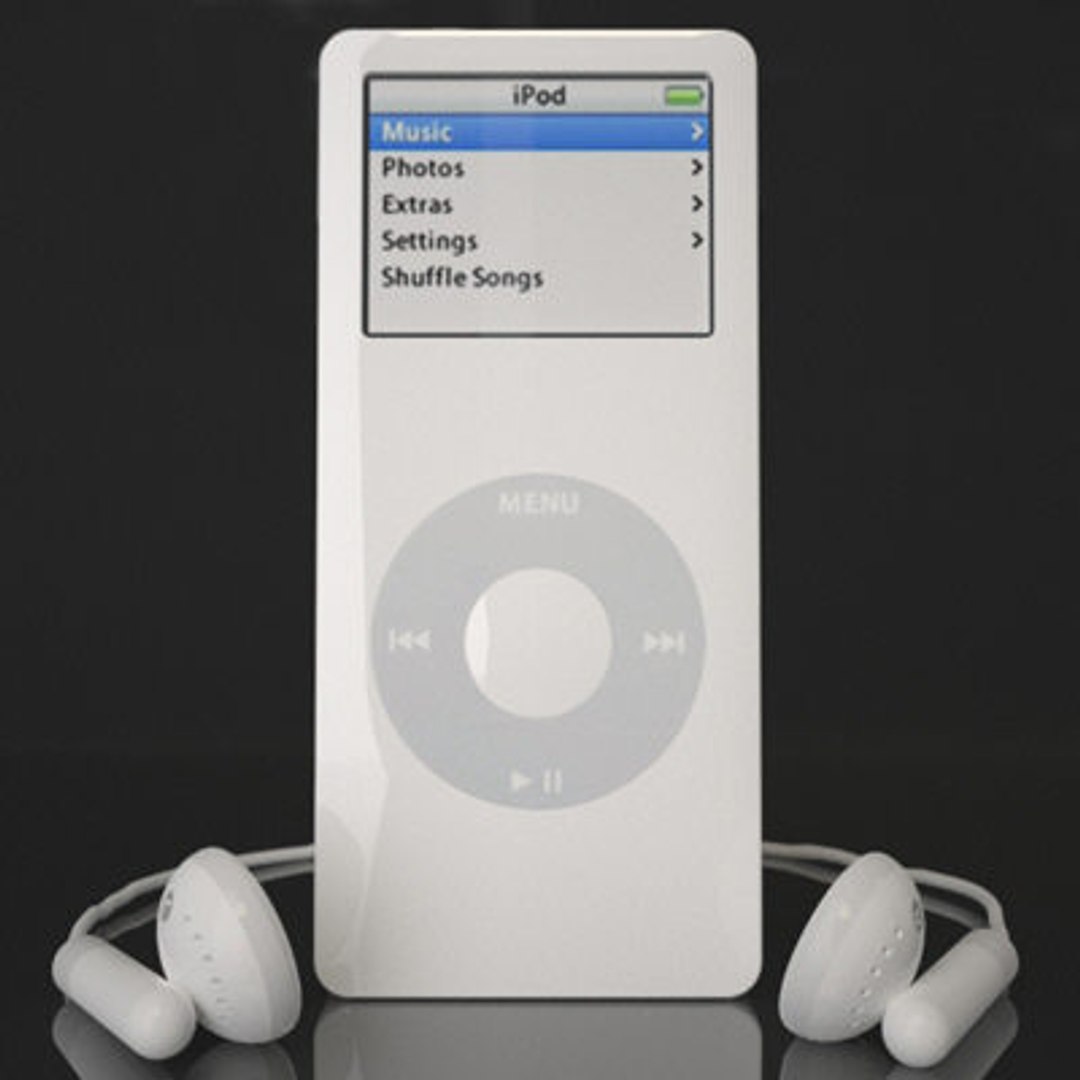 Apple Ipod Set 3d Model