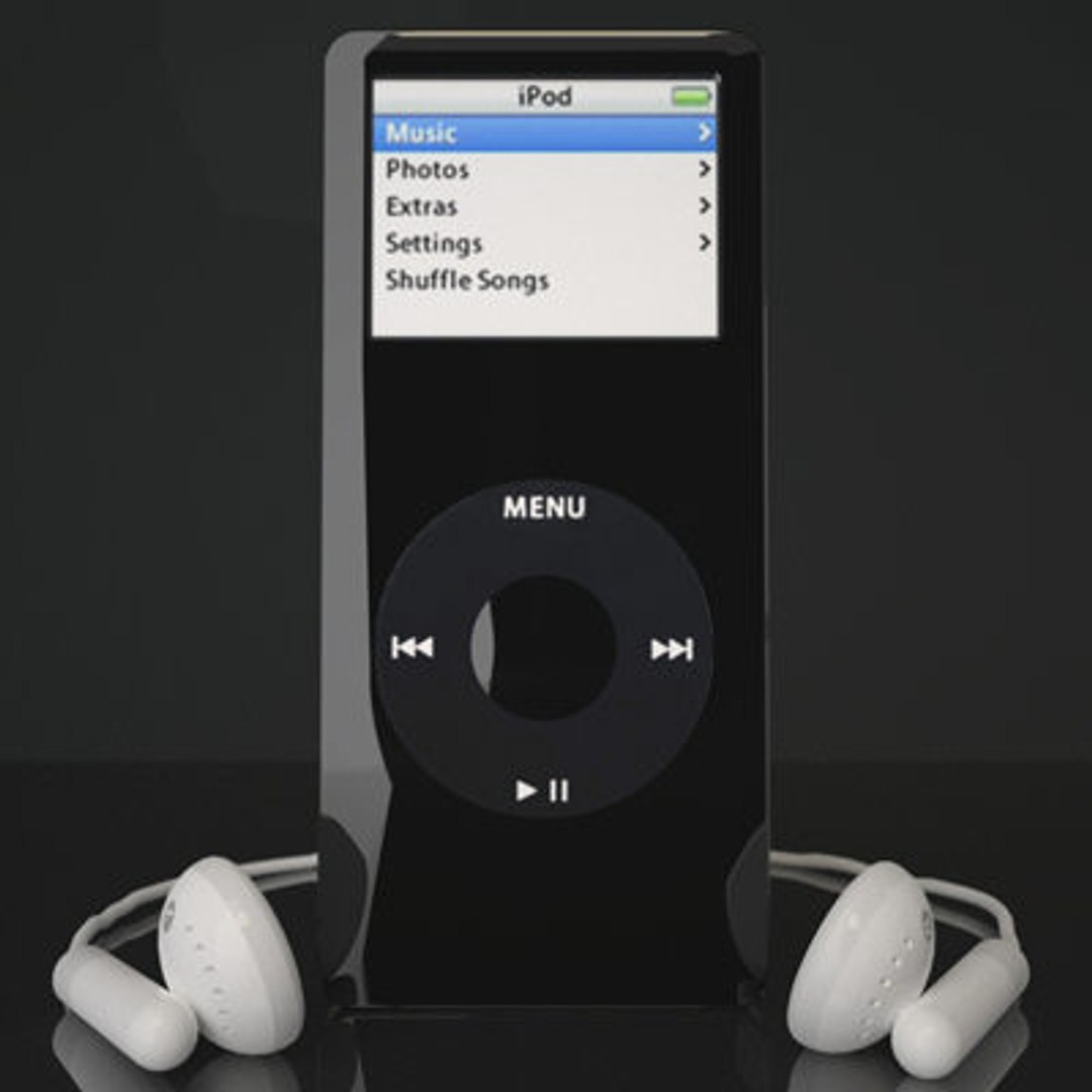 Apple Ipod Set 3d Model