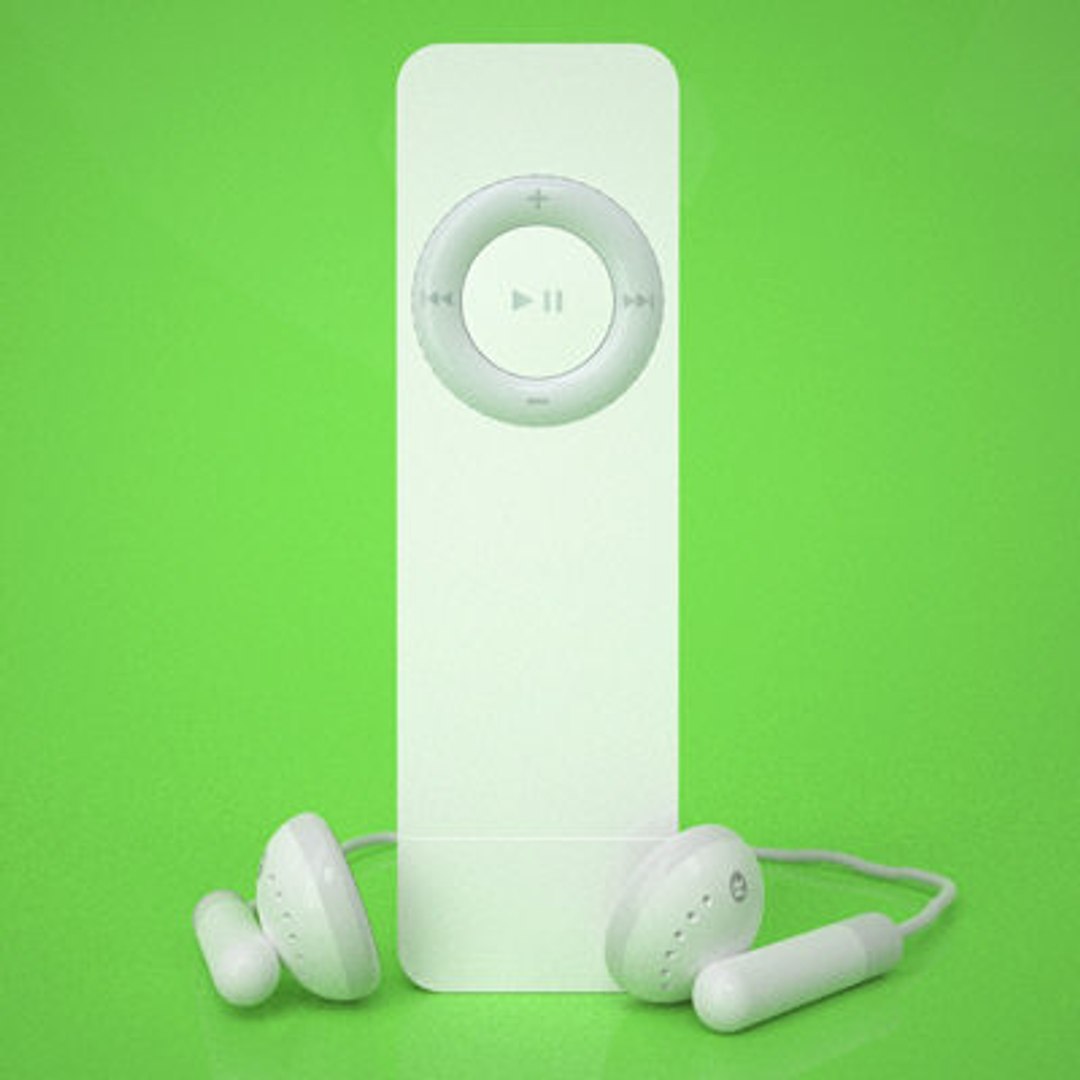 Apple Ipod Set 3d Model