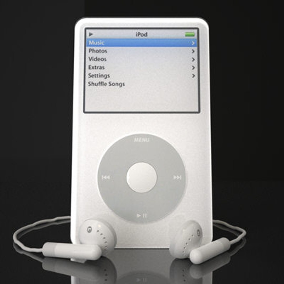 Apple Ipod Set 3d Model