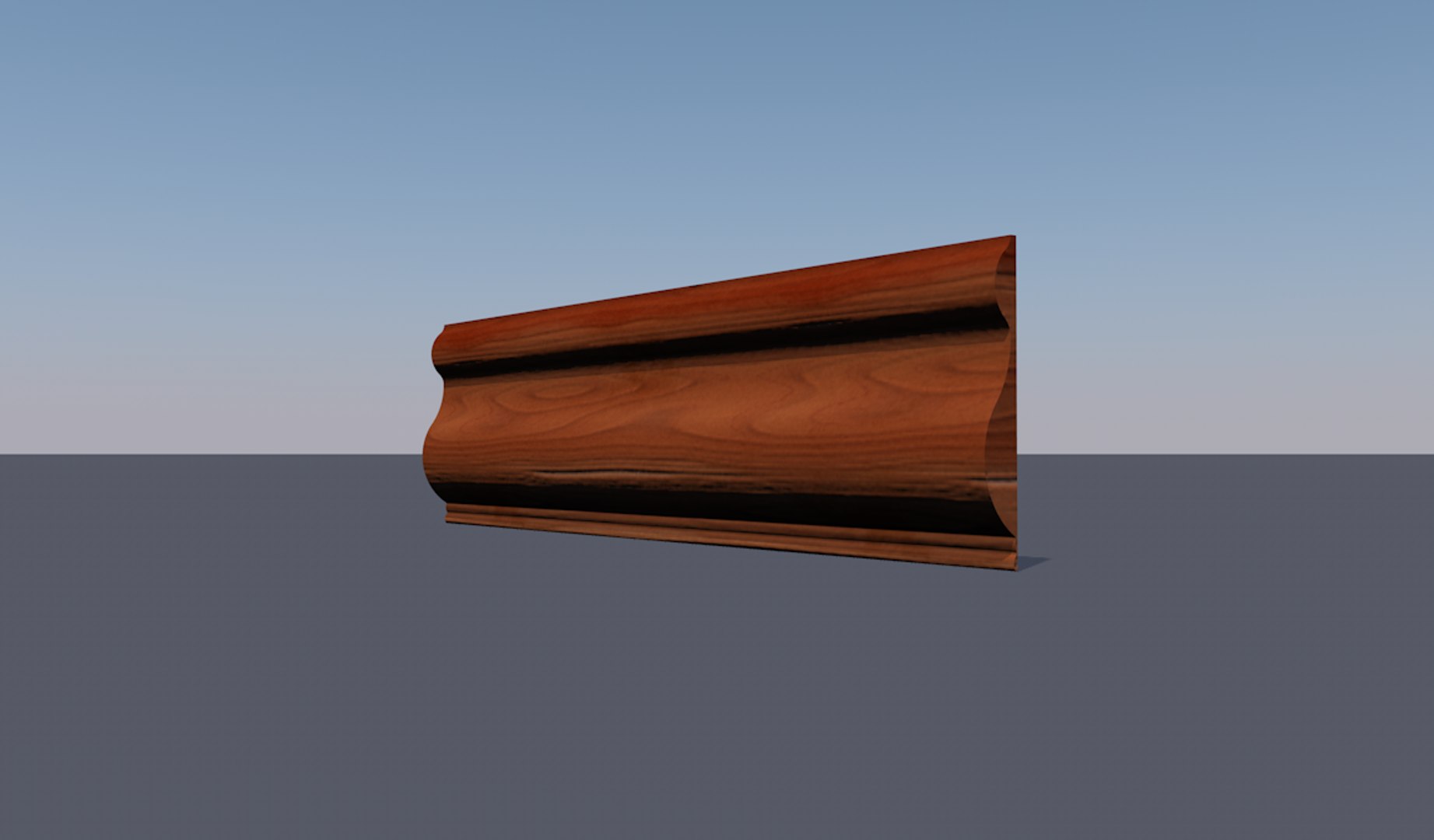 Wood Trim 3D Model - TurboSquid 1176078
